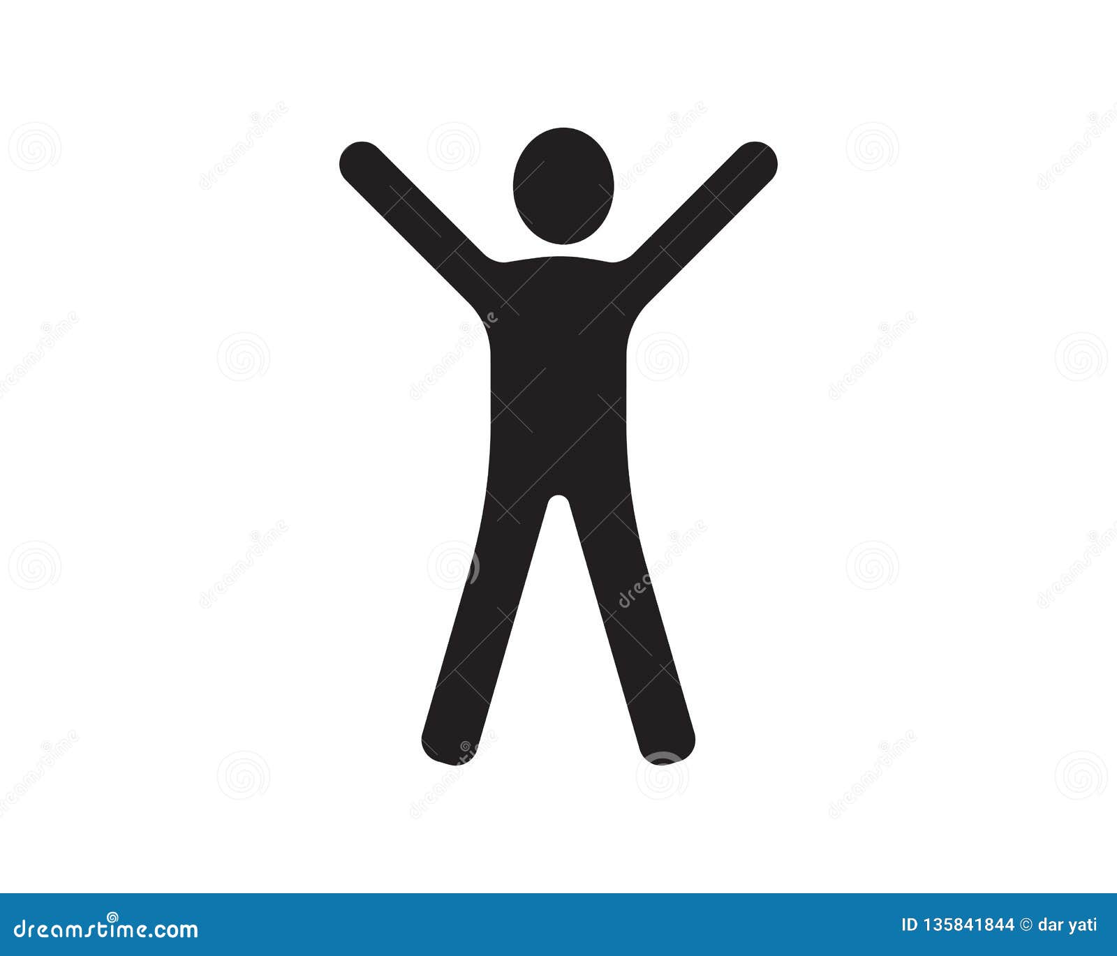 Joy Icon Logo Template stock vector. Illustration of happy - 135841844