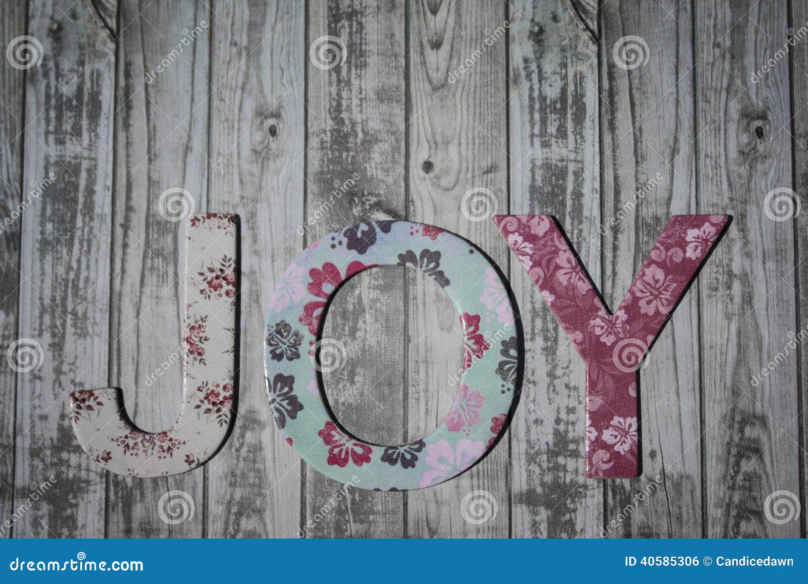 Joy stock photo. Image of fence, creative, colorful, word - 40585306