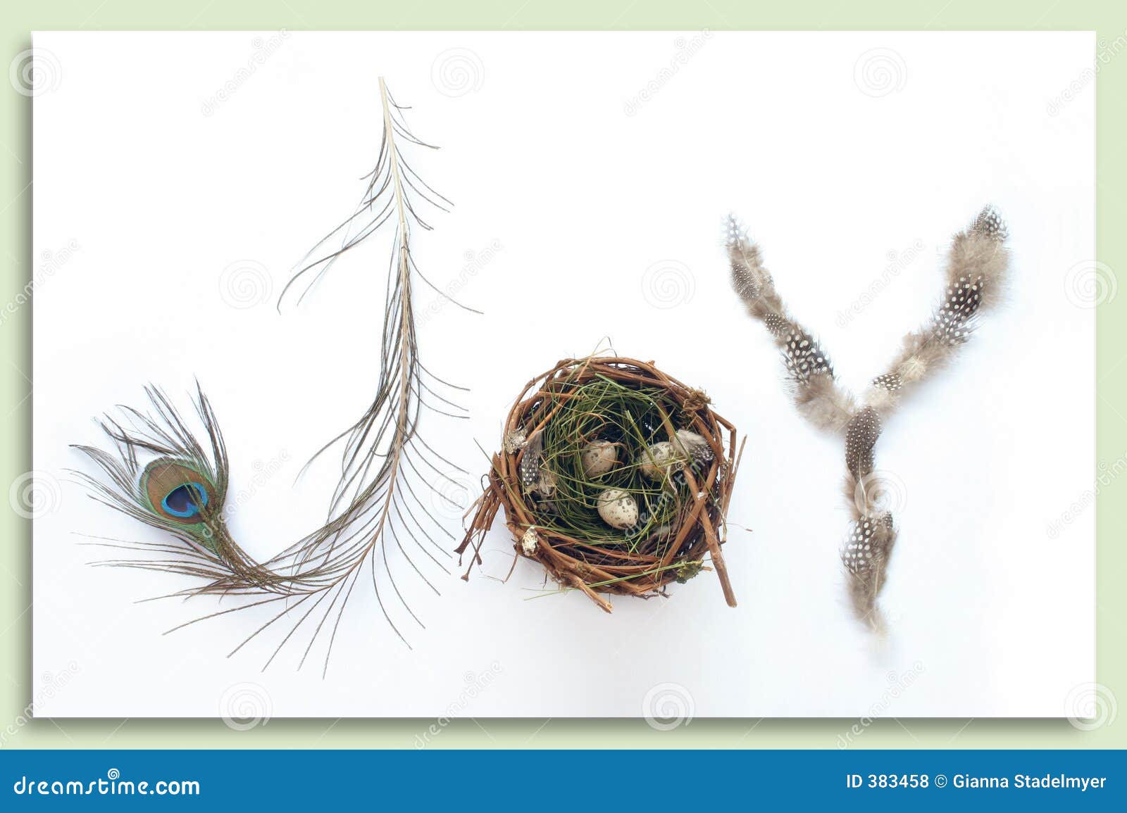 Joy of Spring stock illustration. Illustration of feather - 383458