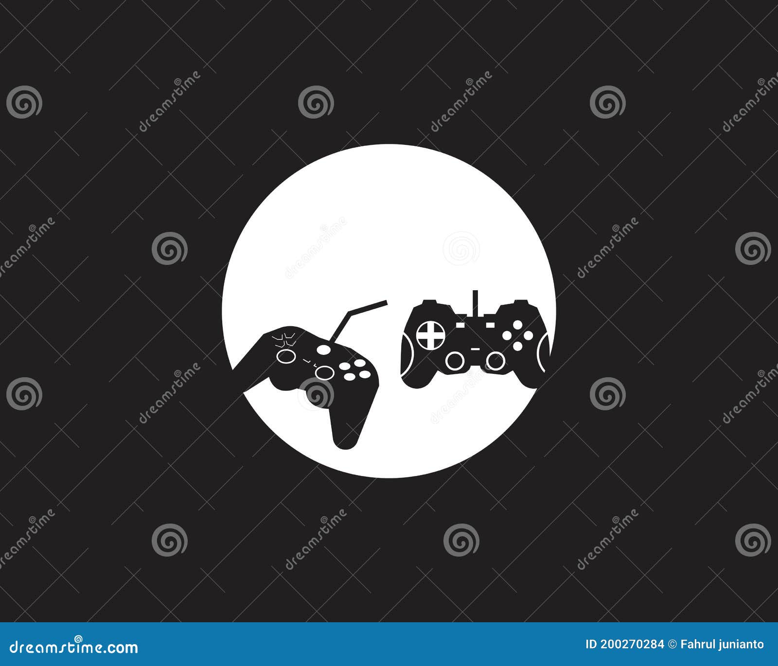 Joy Stick Game Logo Vector Template Stock Vector - Illustration of sign ...