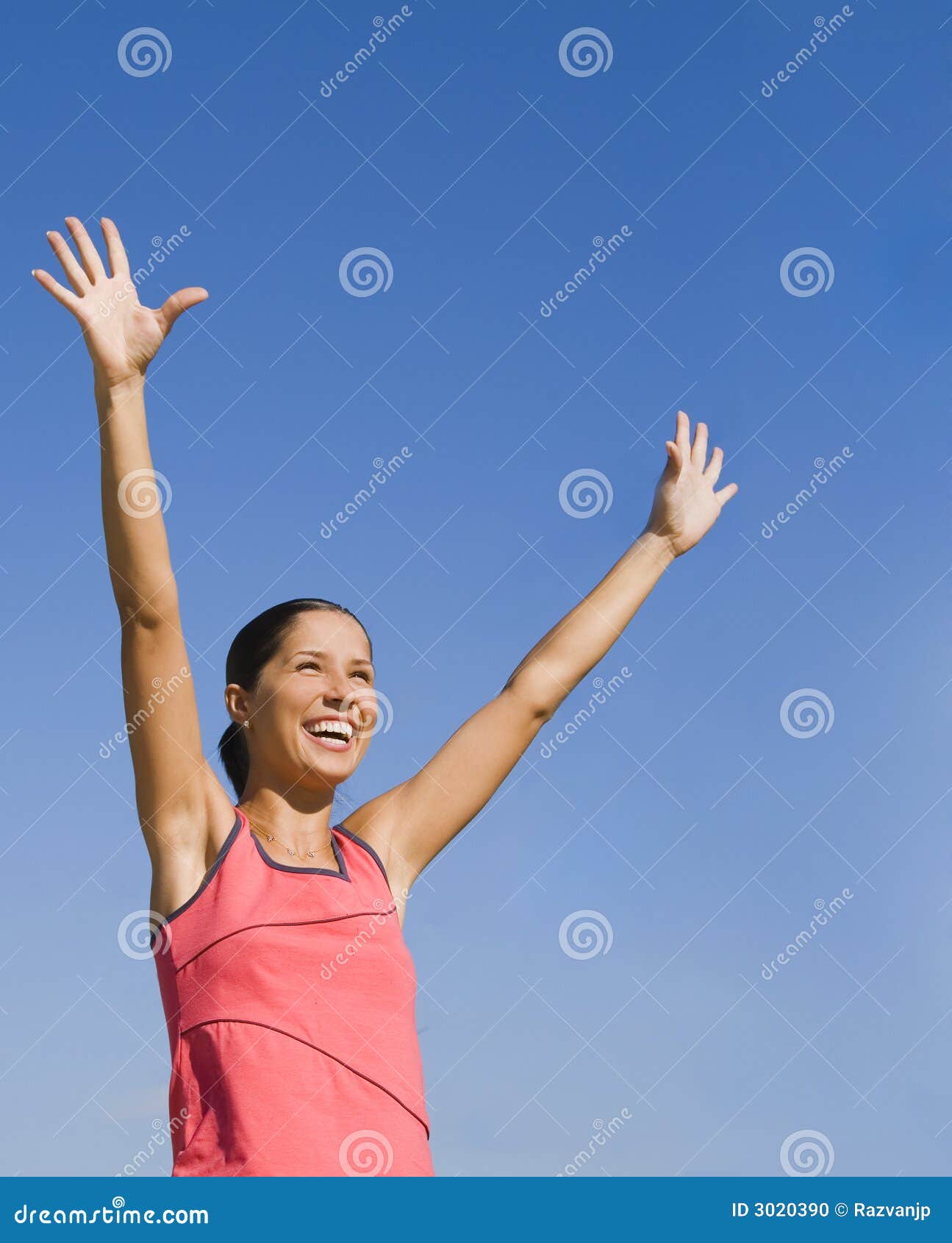 Joy of victory stock photo. Image of person, successful - 3020390