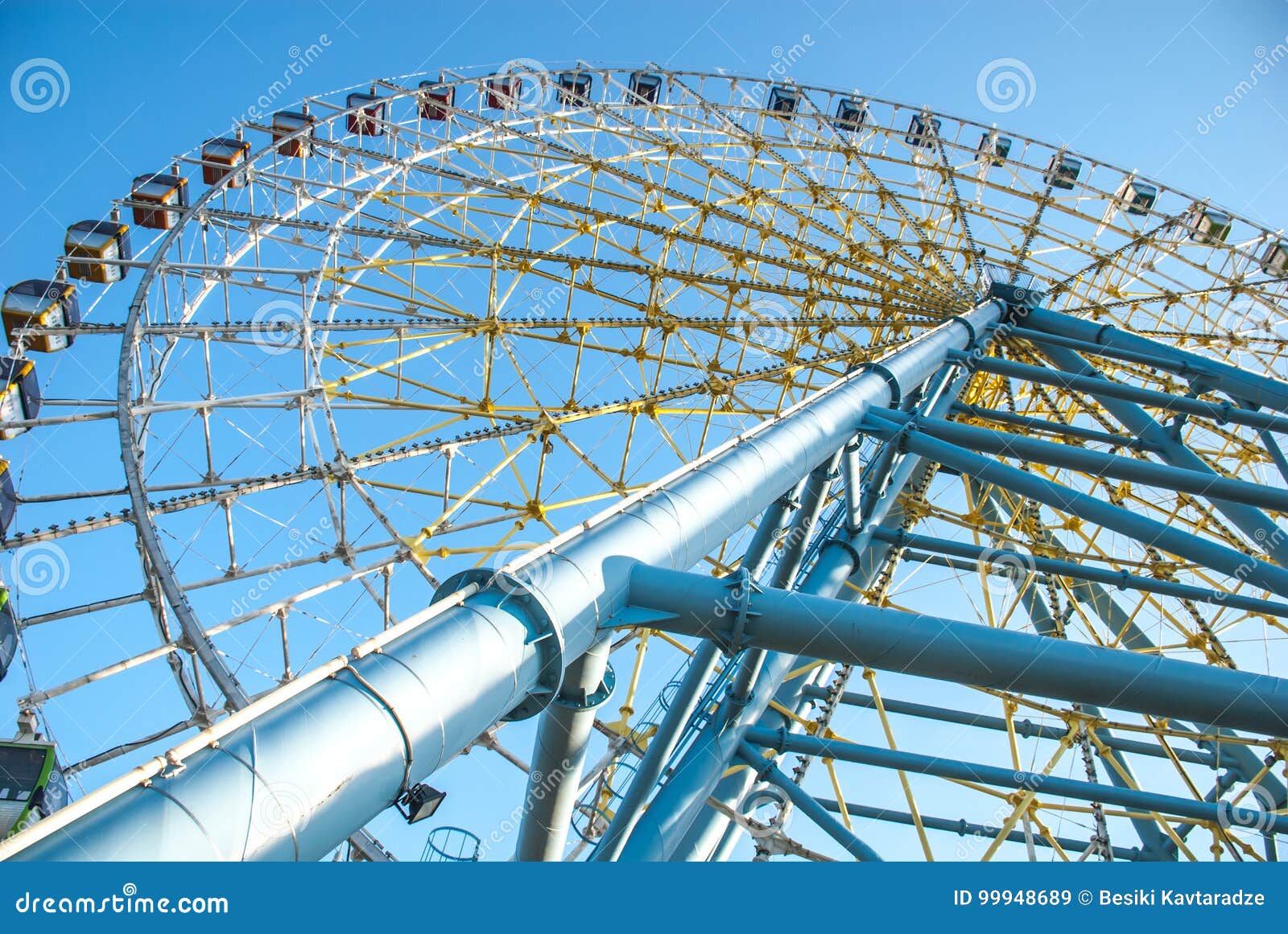 Joy wheel or Devil`s wheel stock image. Image of color - 99948689