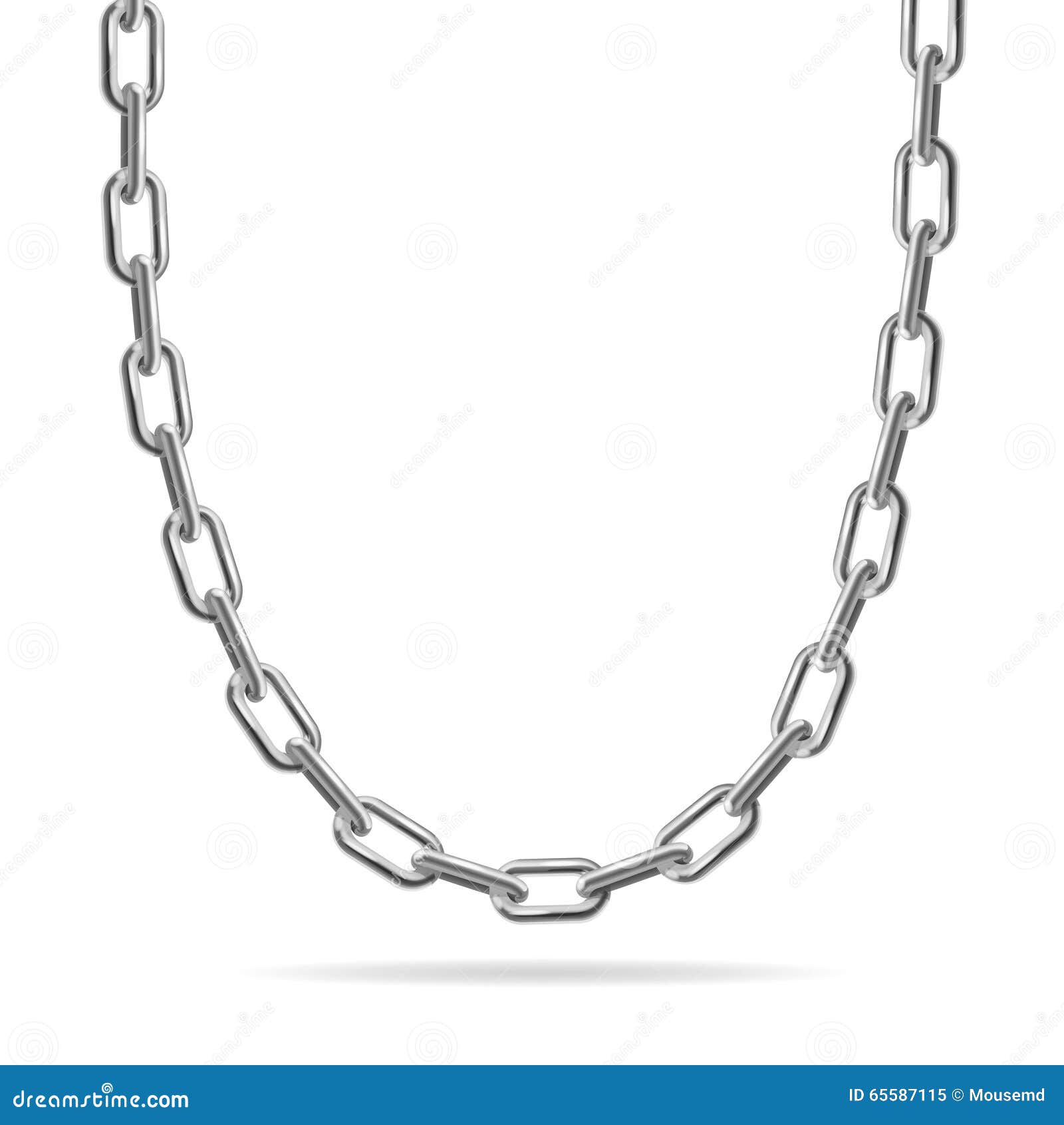 Joyería De Cadena Del Metal Vector Ilustración del Vector - Ilustración ...