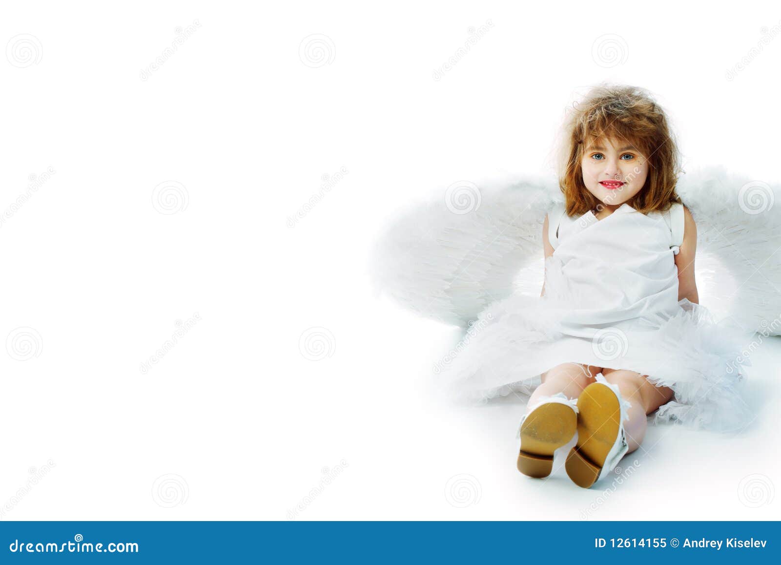 Joyful angel stock image. Image of happy, baby, expression - 12614155