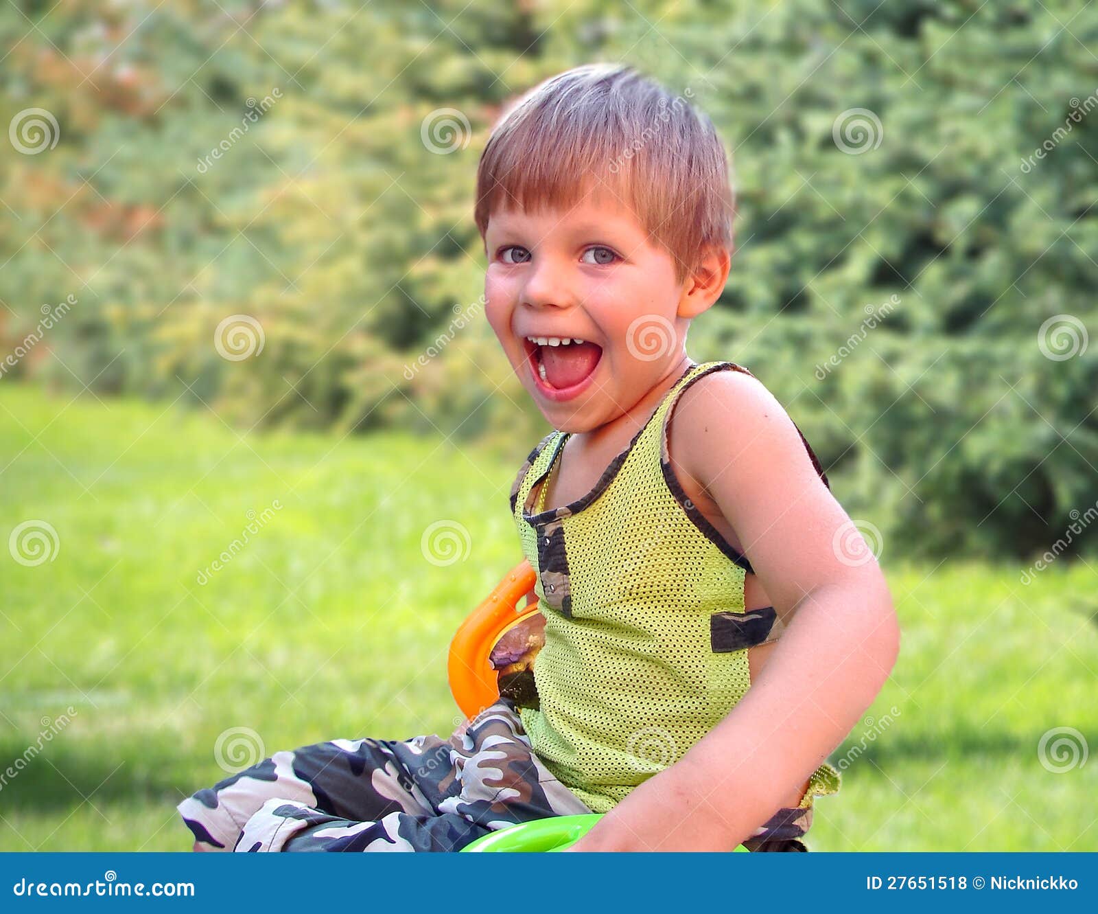 Joyful child stock photo. Image of happiness, brown, person - 27651518