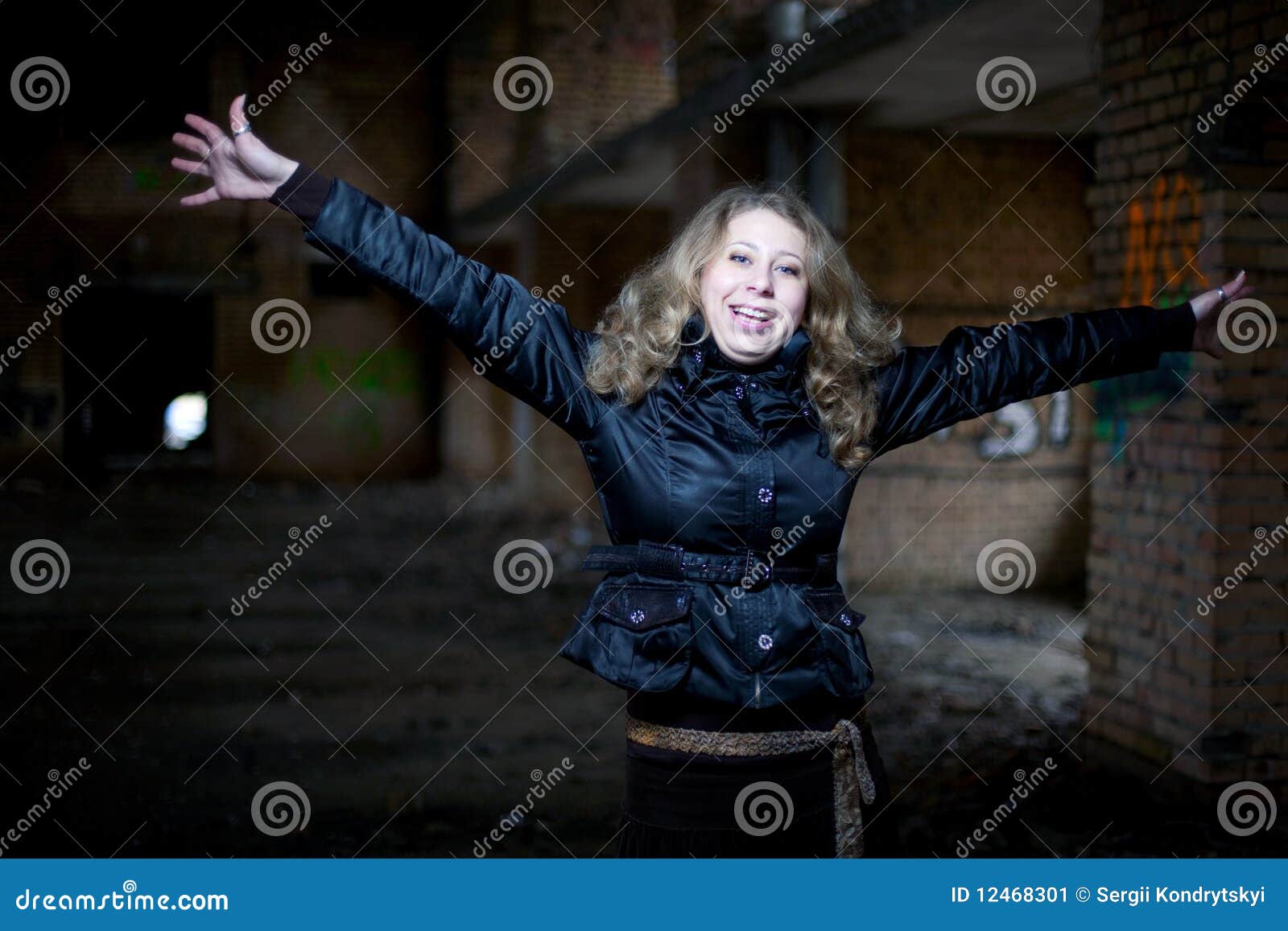 Joyful day stock image. Image of smile, background, looking - 12468301