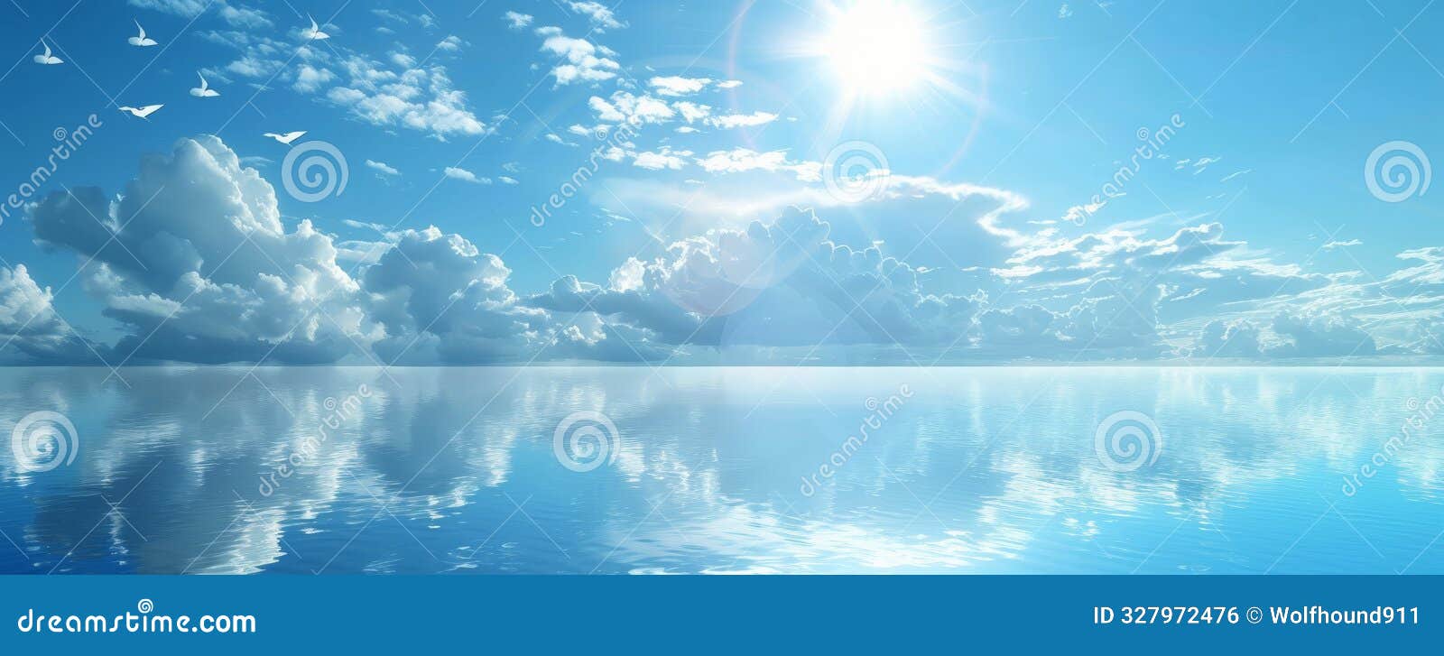 A Joyful End-of-the-week Greeting on a Serene Sky Blue Surface, with ...