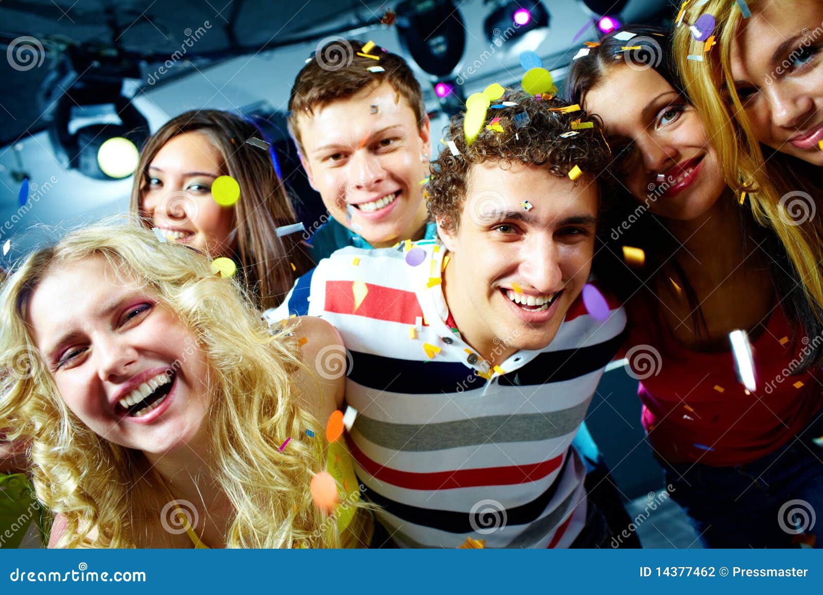 Joyful friends stock photo. Image of lifestyle, fashion - 14377462