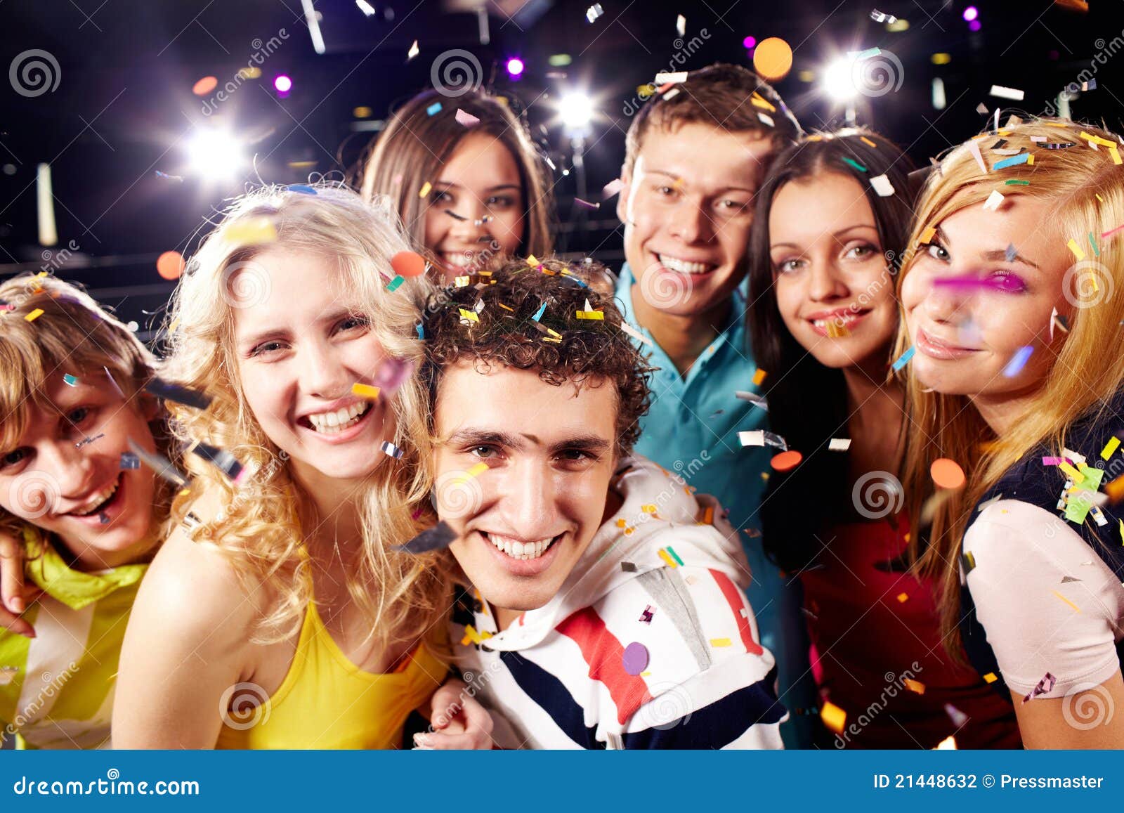 Joyful friends stock photo. Image of couple, joyful, girlfriend - 21448632