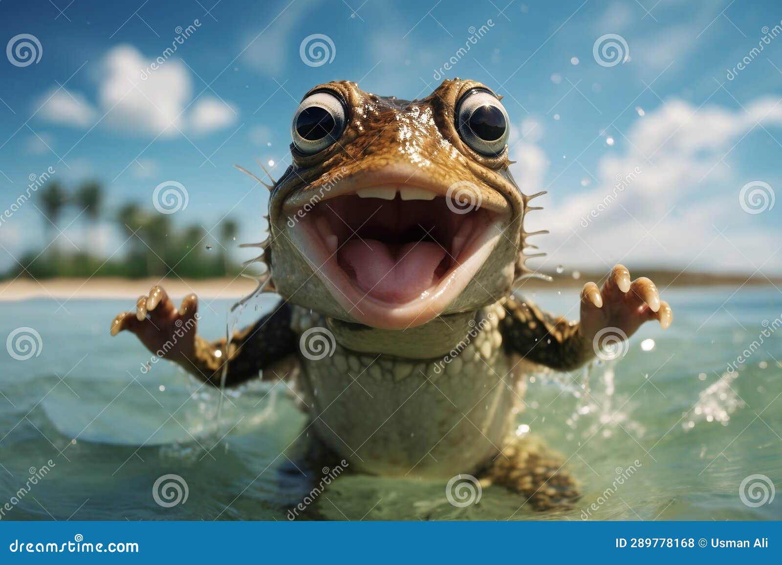 Joyful Frog Celebrating Leap Day On A Sunny Calendar Backdrop Stock ...