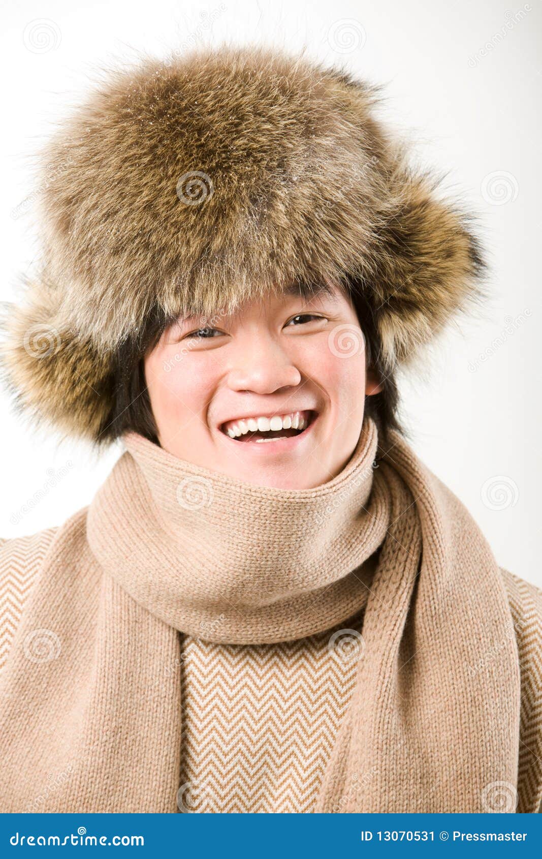 Joyful guy stock image. Image of emotion, isolation, asian - 13070531