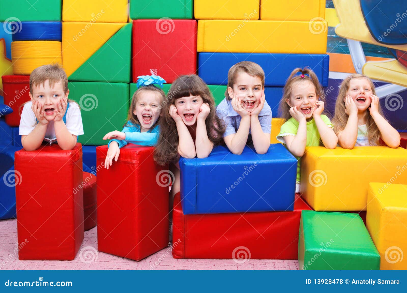 Joyful kids stock photo. Image of large, kids, elementary - 13928478