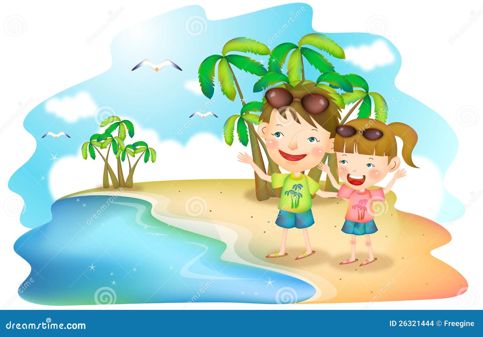 Joyful Life stock illustration. Illustration of togetherness - 26321444
