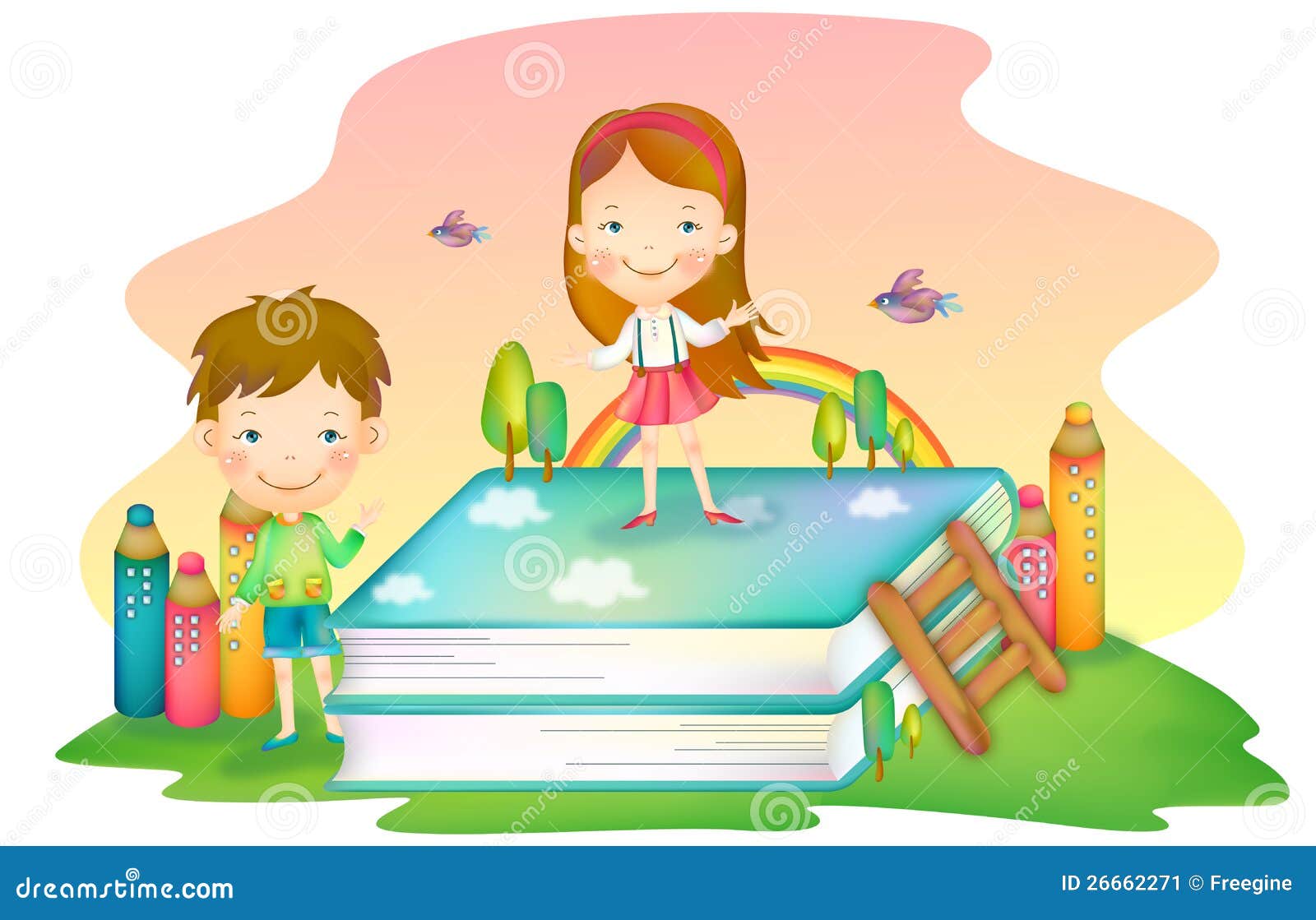 Joyful Life stock illustration. Illustration of graphics - 26662271