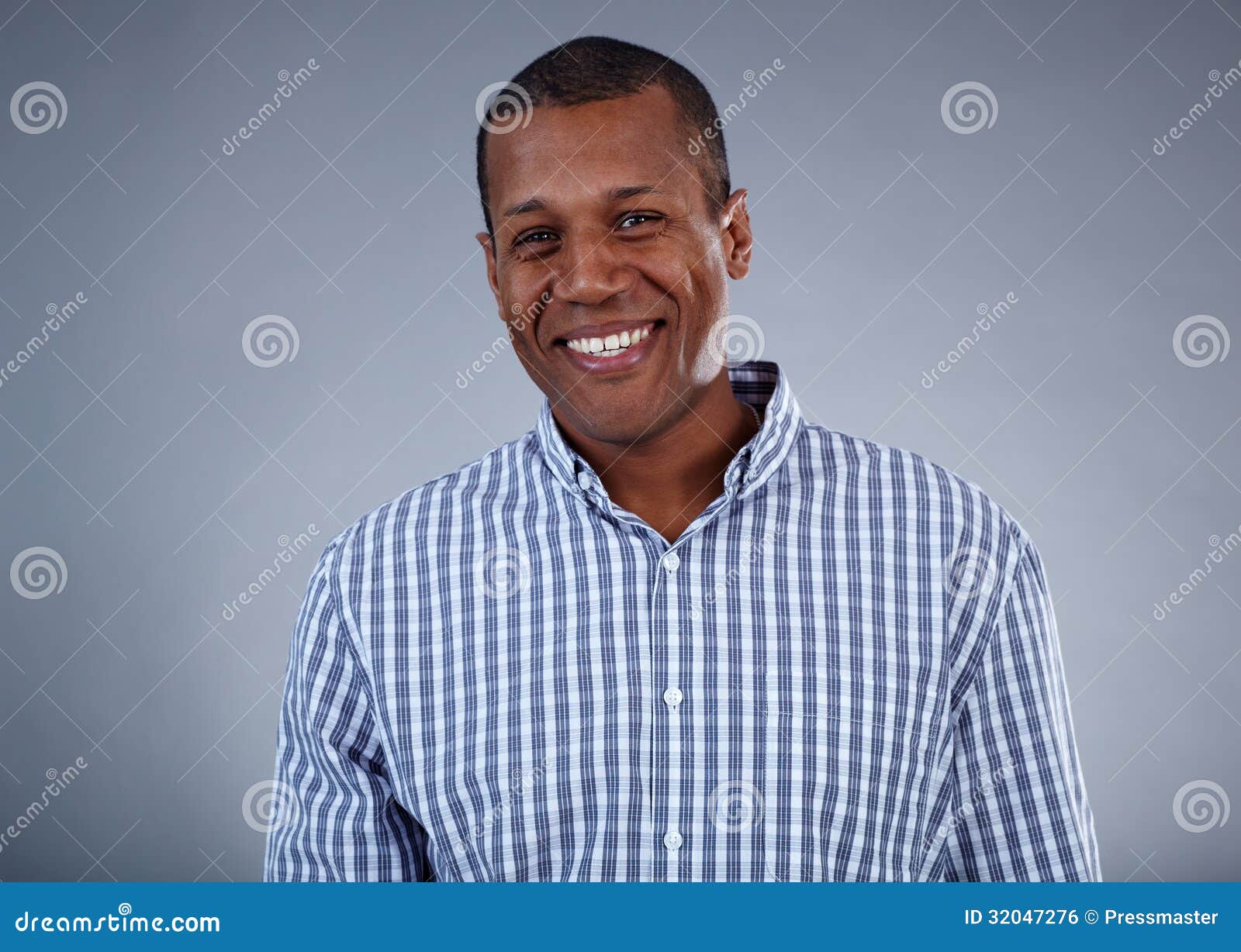 Joyful man stock photo. Image of human, grey, cheerful - 32047276