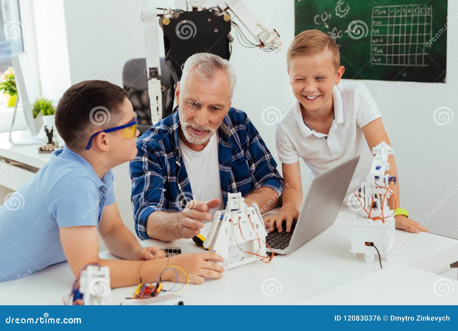 Joyful Nice Boy Giving a Wink Stock Photo - Image of children ...