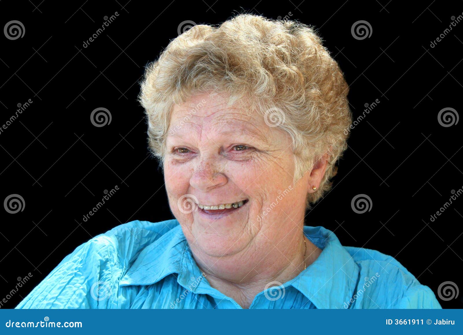 Joyful Senior Lady stock image. Image of giggle, lady - 3661911