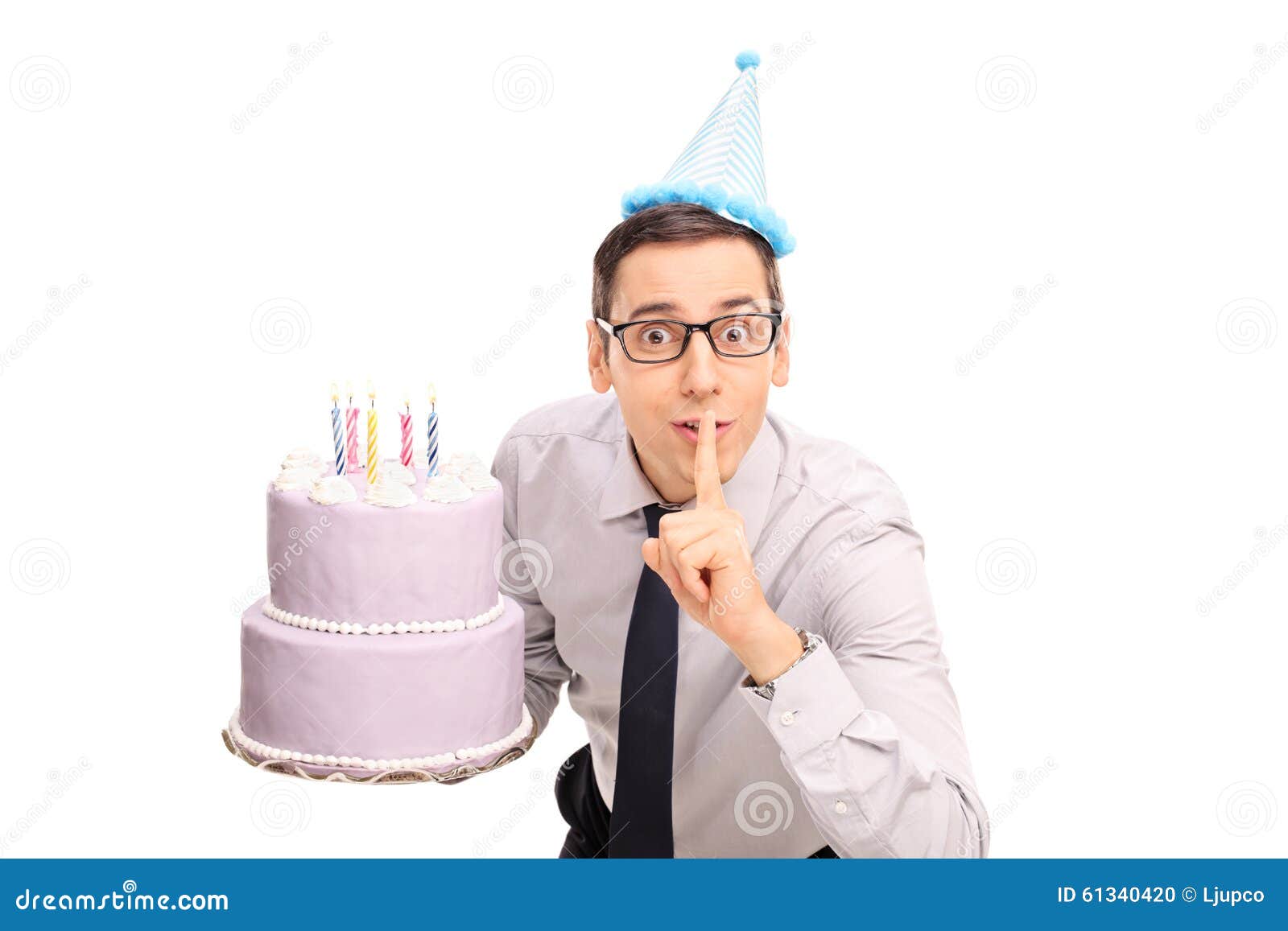 Joyful Young Man Holding A Birthday Cake Stock Photo - Image of ... Joyful Young Man Holding A Birthday Cake Stock Photo - Image of ...