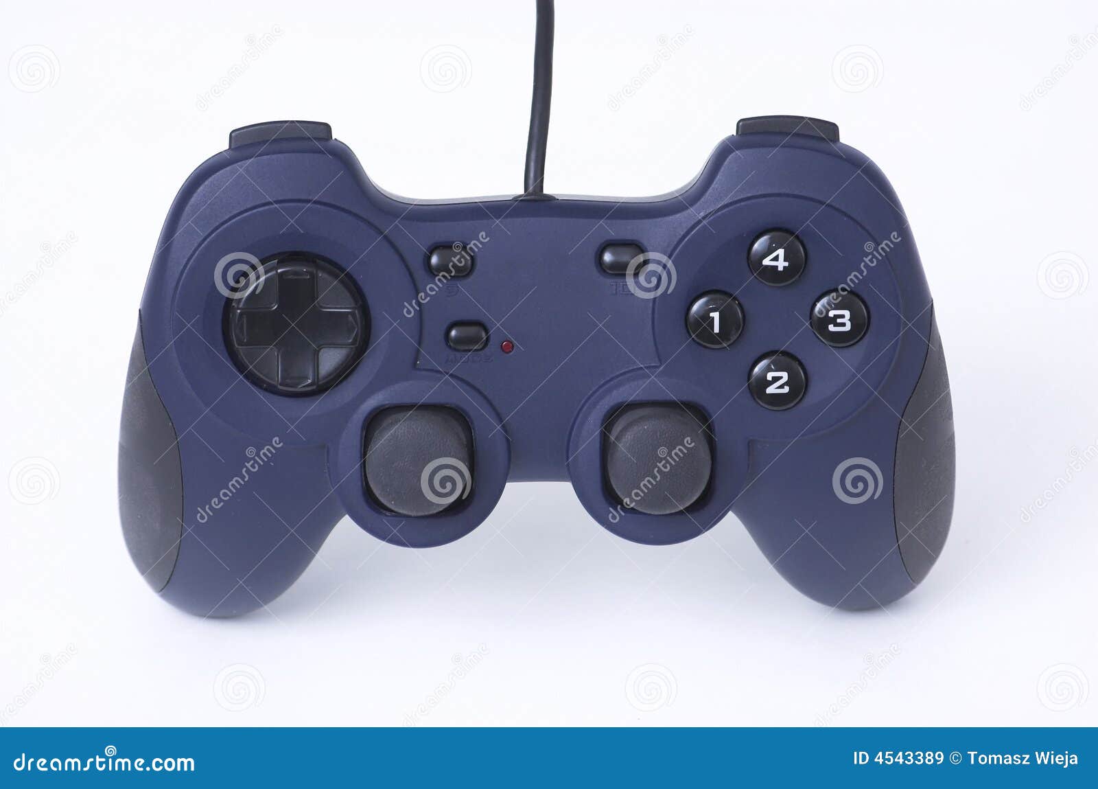 Joypad stock afbeelding. Image of artikel, digitaal, gerooid - 4543389