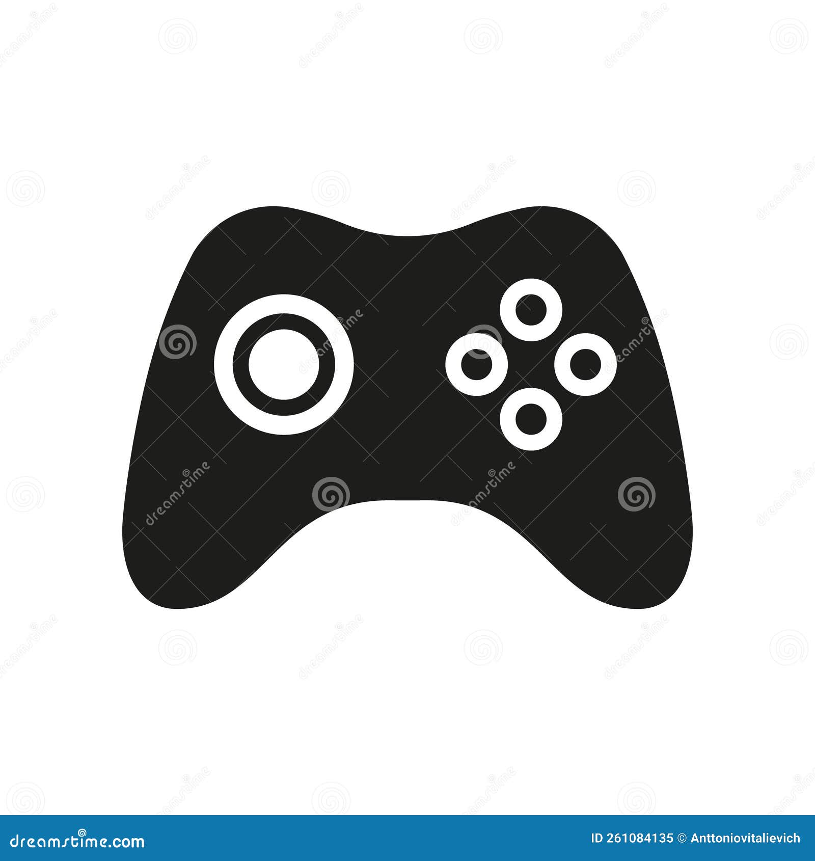 Joypad, Game Controller for Videogame Glyph Pictogram. Joystick for ... Joypad, Game Controller for Videogame Glyph Pictogram. Joystick for ...