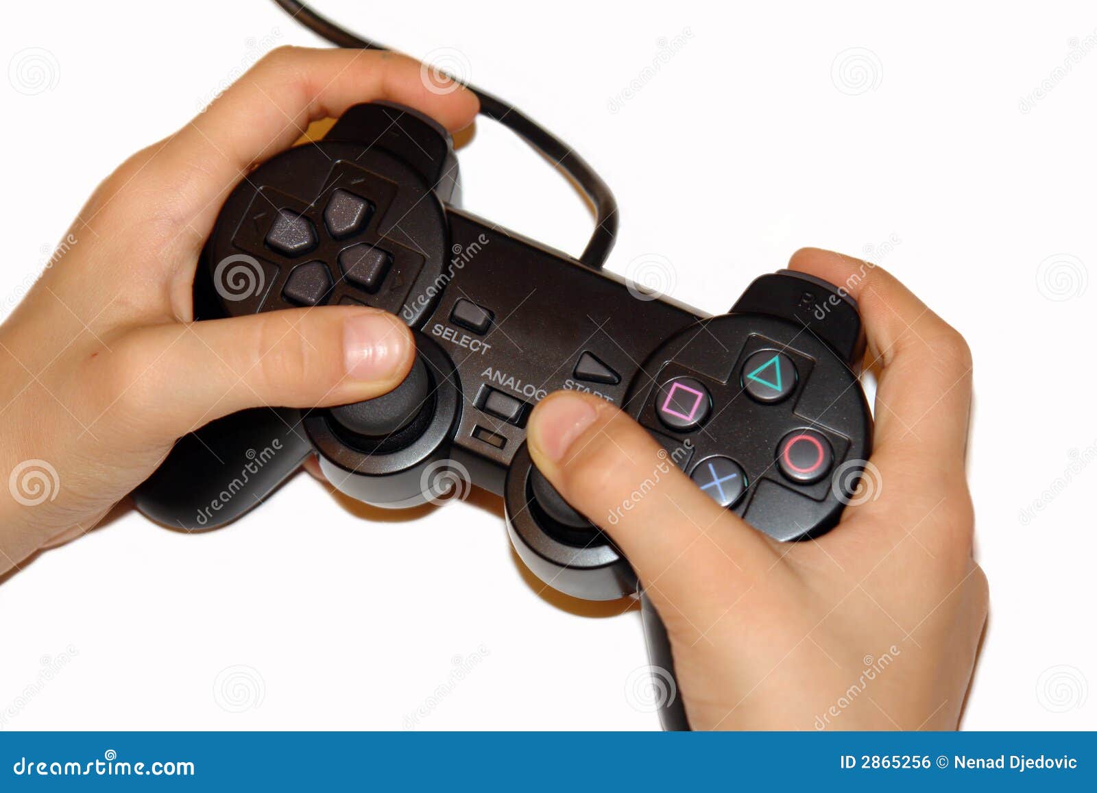 Joystick stock photo. Image of black, console, play, gamepad - 2865256