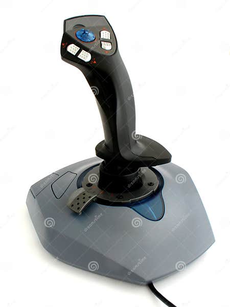Joystick stock image. Image of cord, electronic, hardware - 844615
