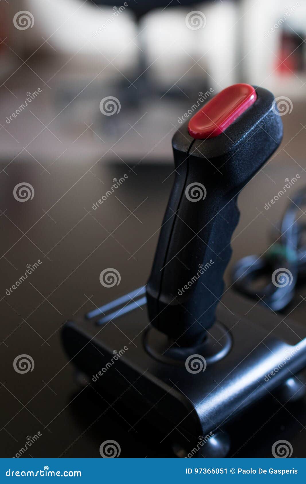 Joystick Arcade Game for Computer and Console from 80& X27;s. Black C ...