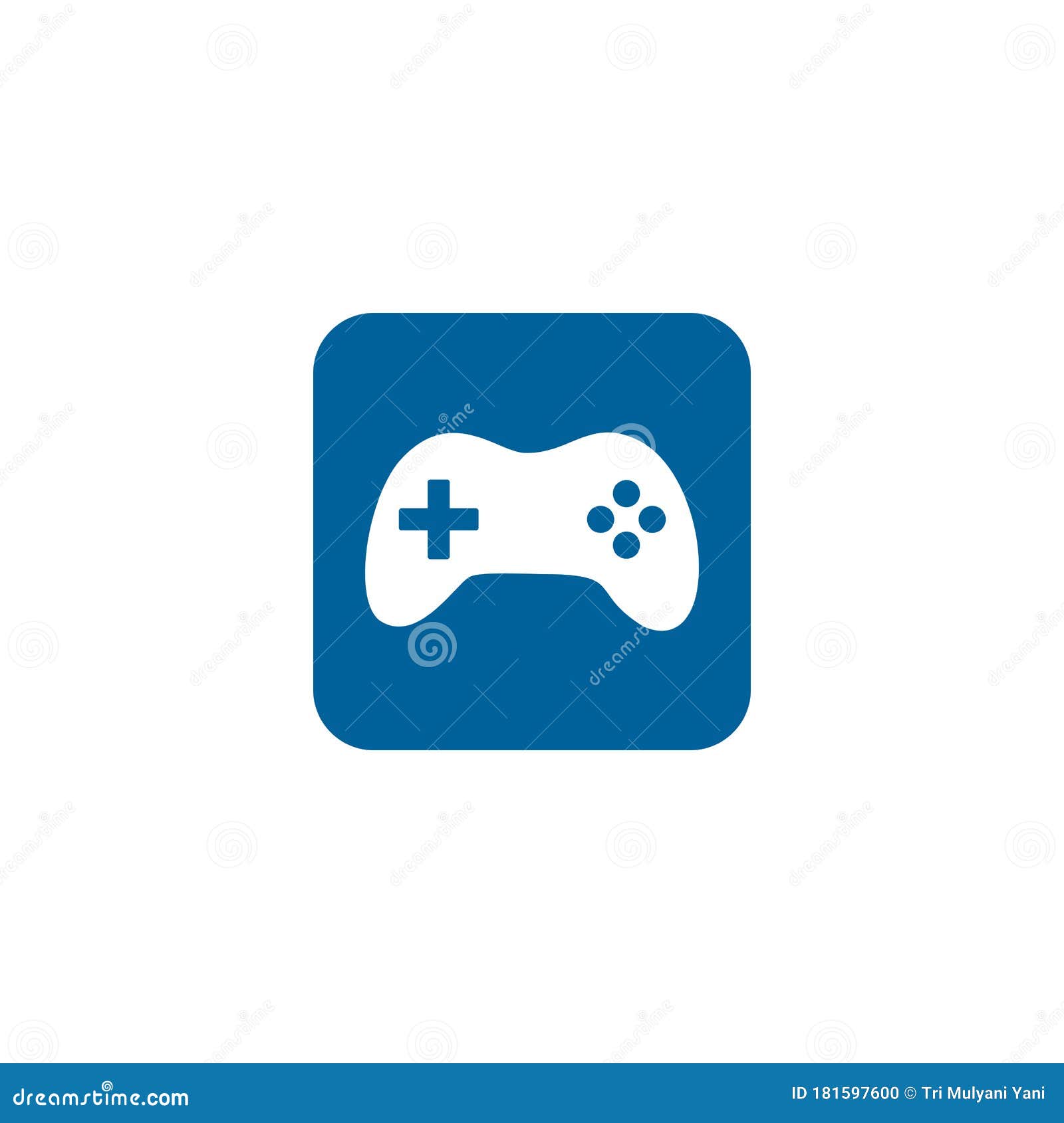 Joystick Icon Vector Design Symbol of Game Stock Vector - Illustration ...