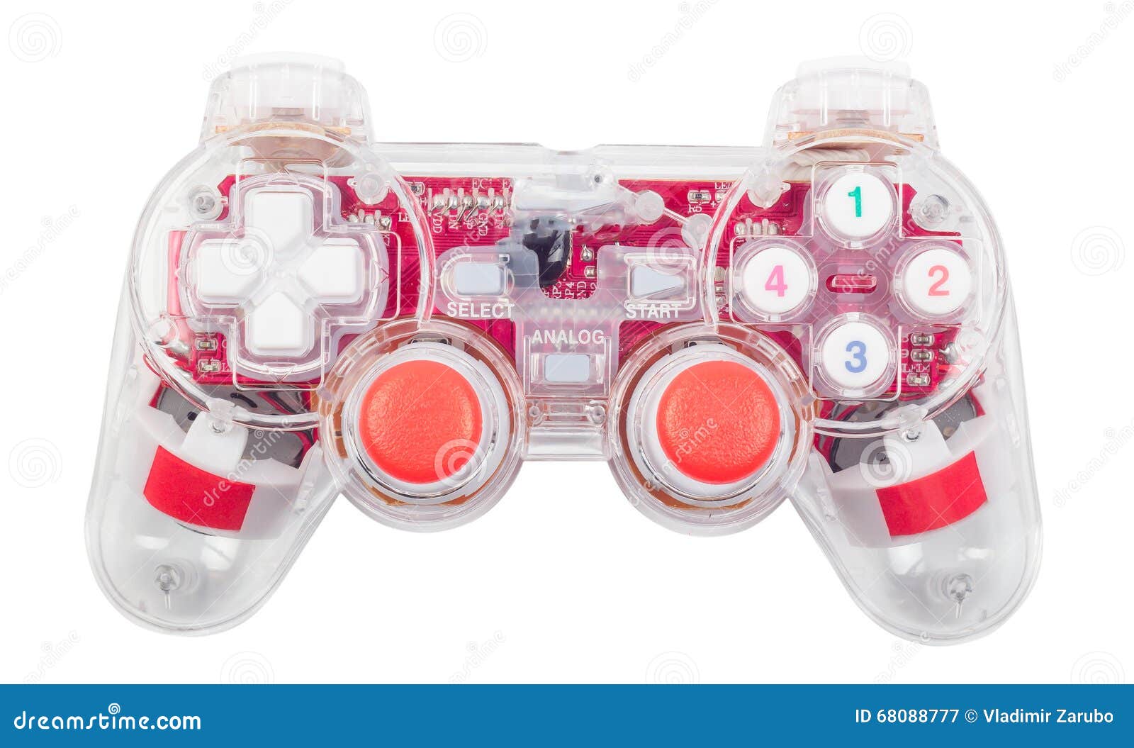 The Joystick for the Computer Stock Image - Image of playstation ...