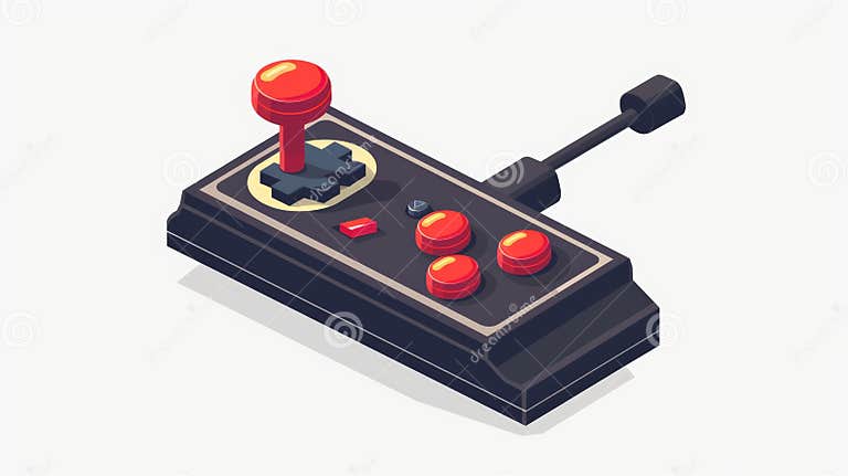 Joystick Emulation Device - Retro 80s Joystick, Game Controller, Joypad ...