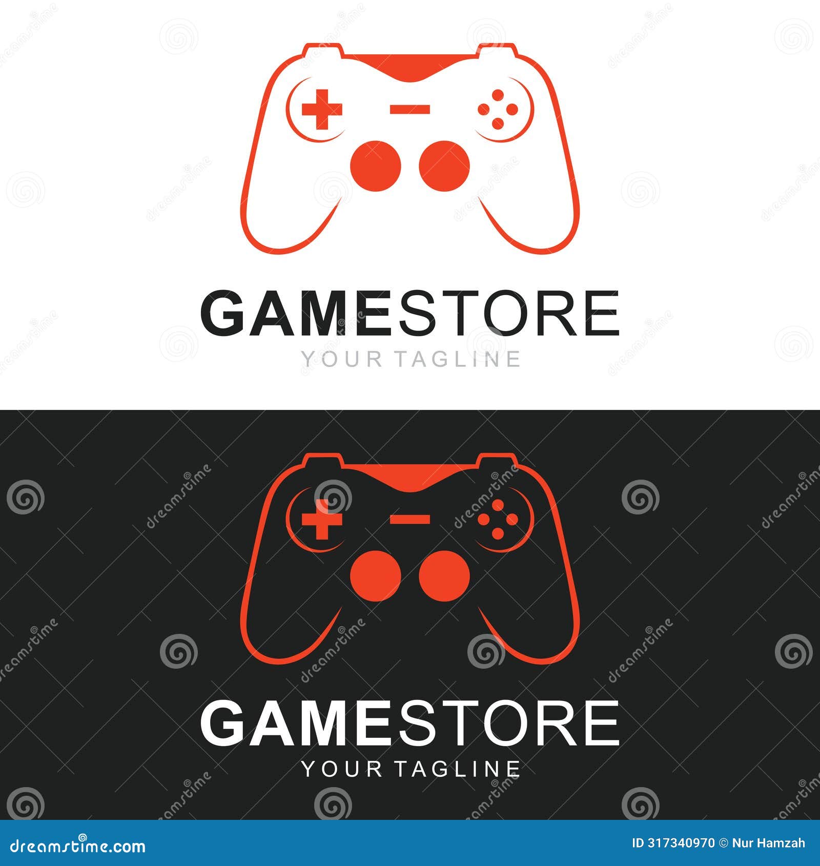 Joystick Game Controller Logo Icon Stock Vector - Illustration of ...