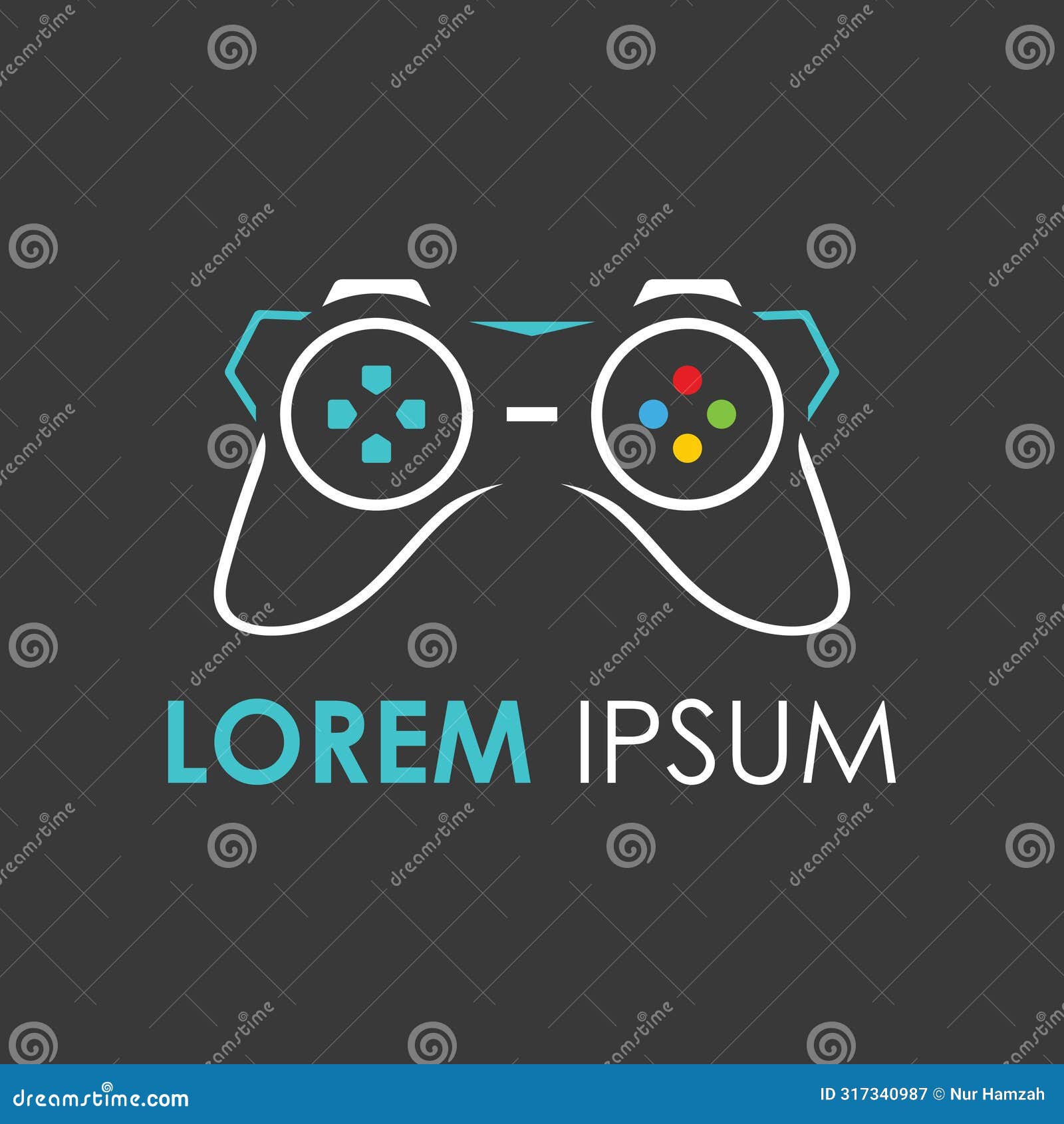Joystick Game Controller Logo Icon Stock Vector - Illustration of icon ...