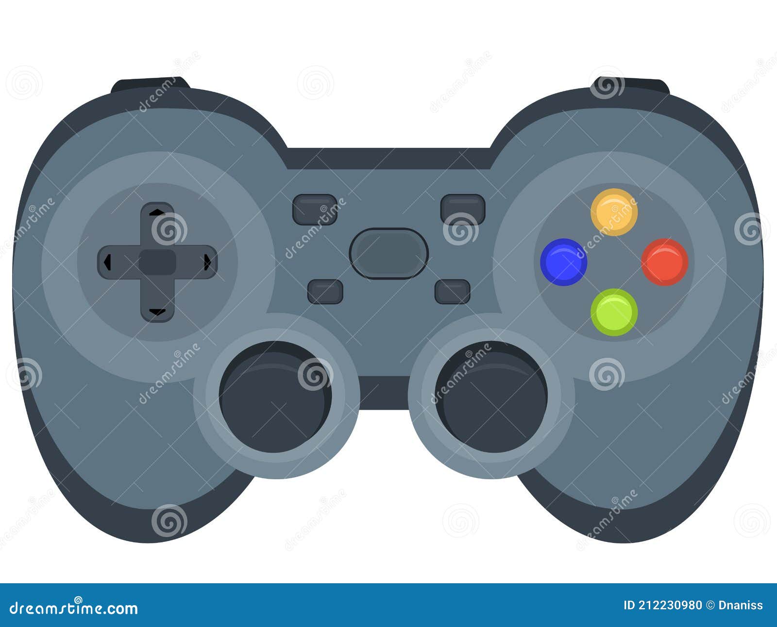 Set Gamepad, Wireless Computer Mouse, Cinema Camera, Motion Sensor ...