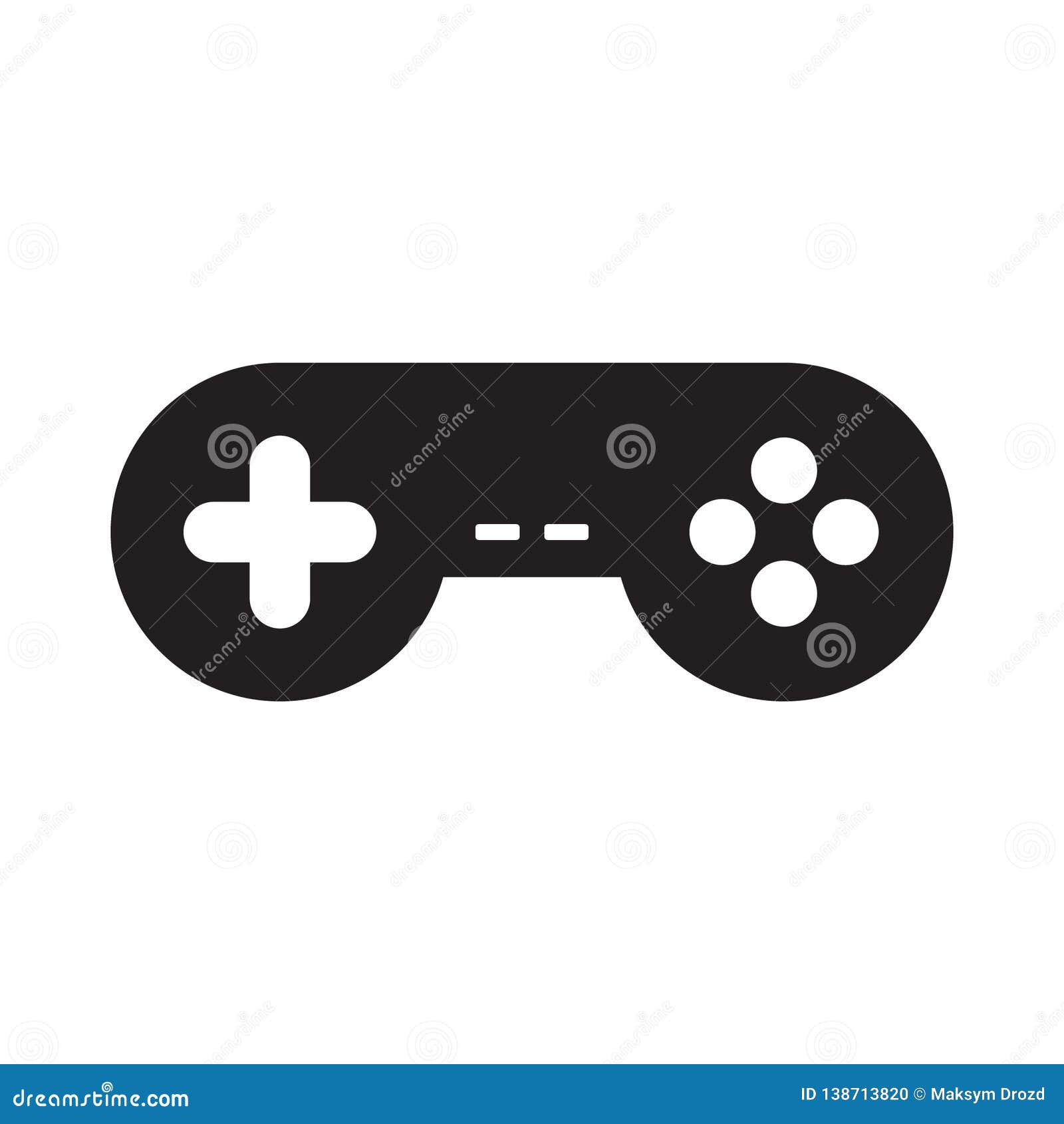 Joystick Icon Vector, Gaming Joystick, Game Controller Icon Stock ...
