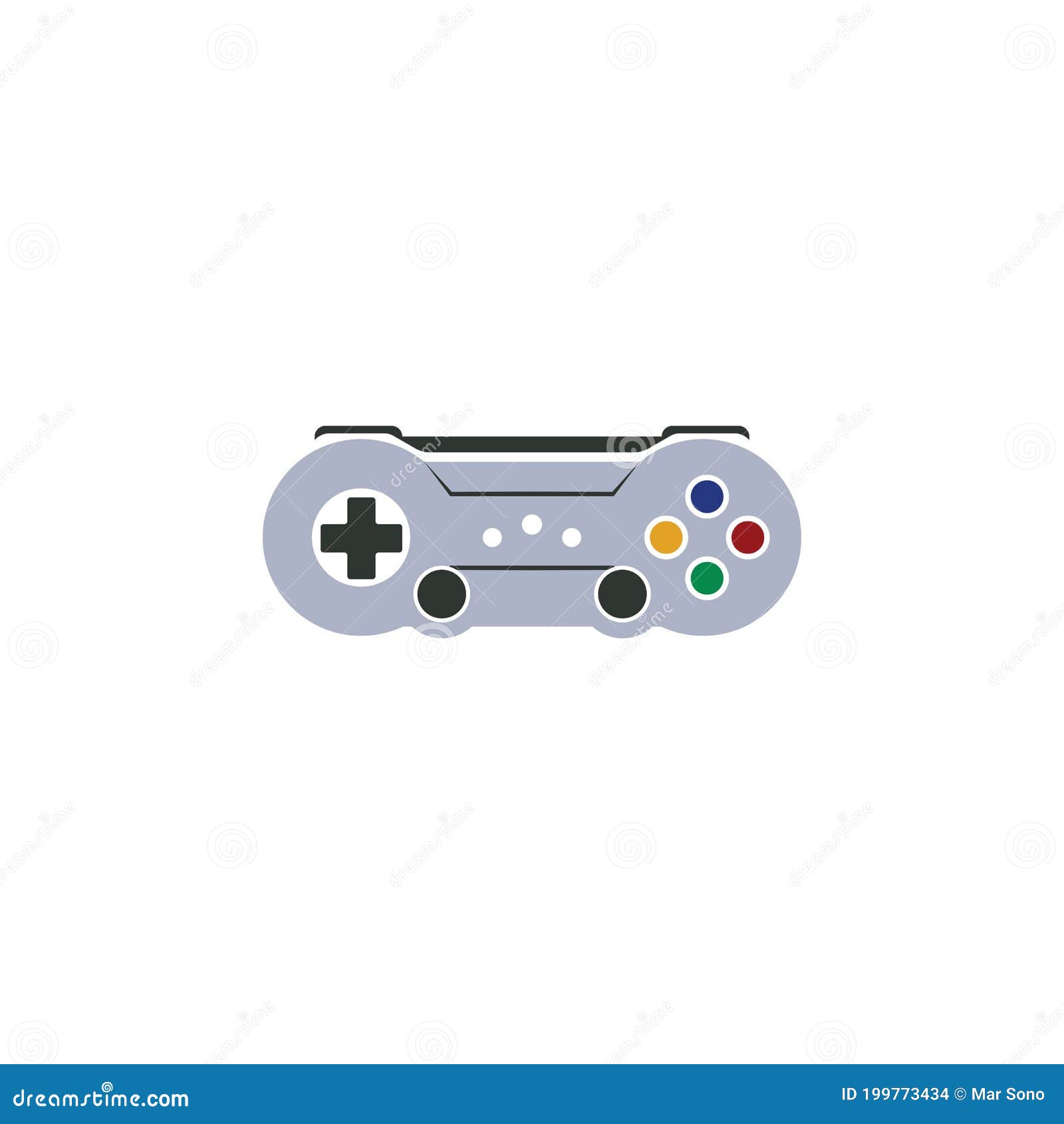 Joystick Logo Concept Design Vector Stock Vector - Illustration of ...