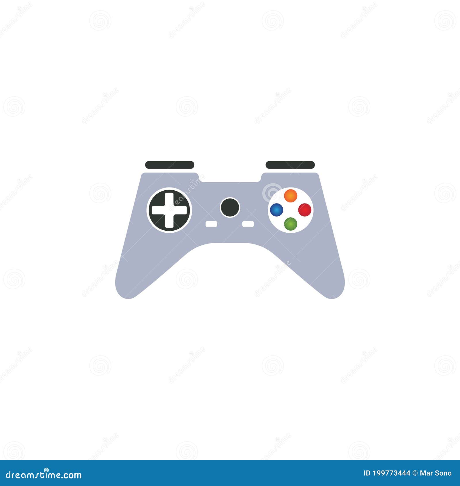 Joystick Logo Concept Design Vector Stock Vector - Illustration of ...
