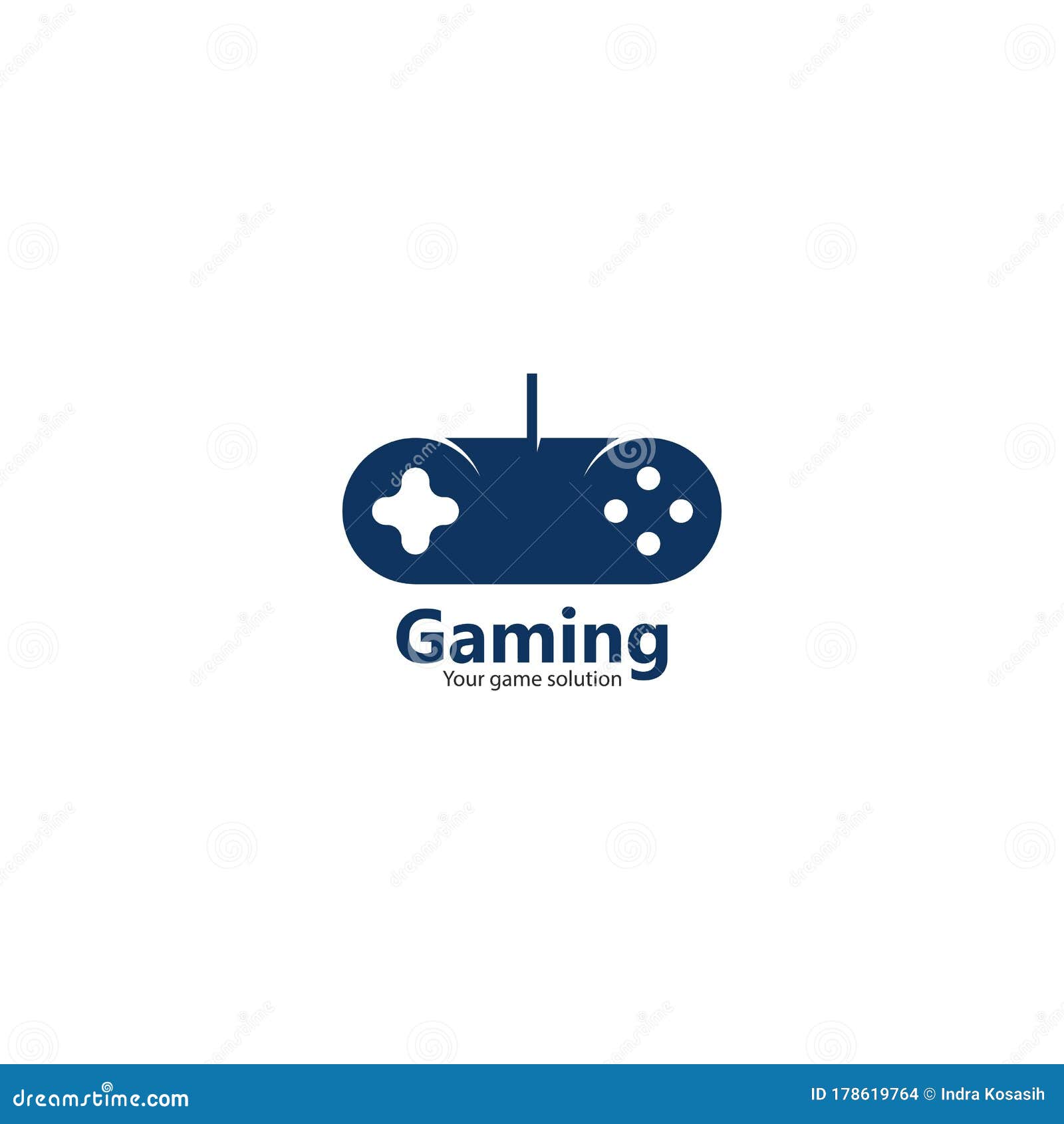 Joystick Logo for Gaming Vector Icon Illustration Stock Vector ...