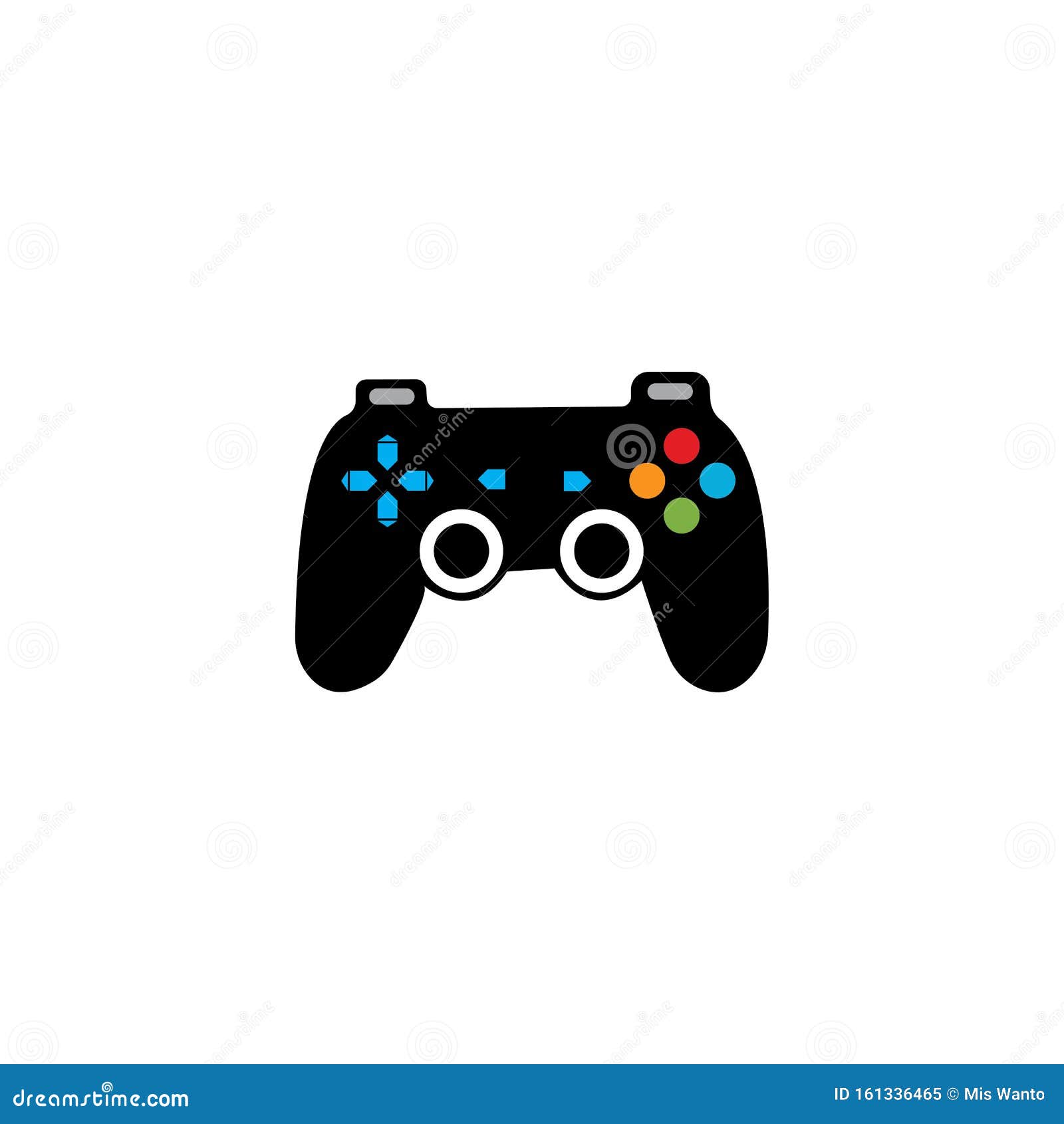 JOYSTICK LOGO ILUSTRATION and ICON VECTOR Stock Vector - Illustration ...