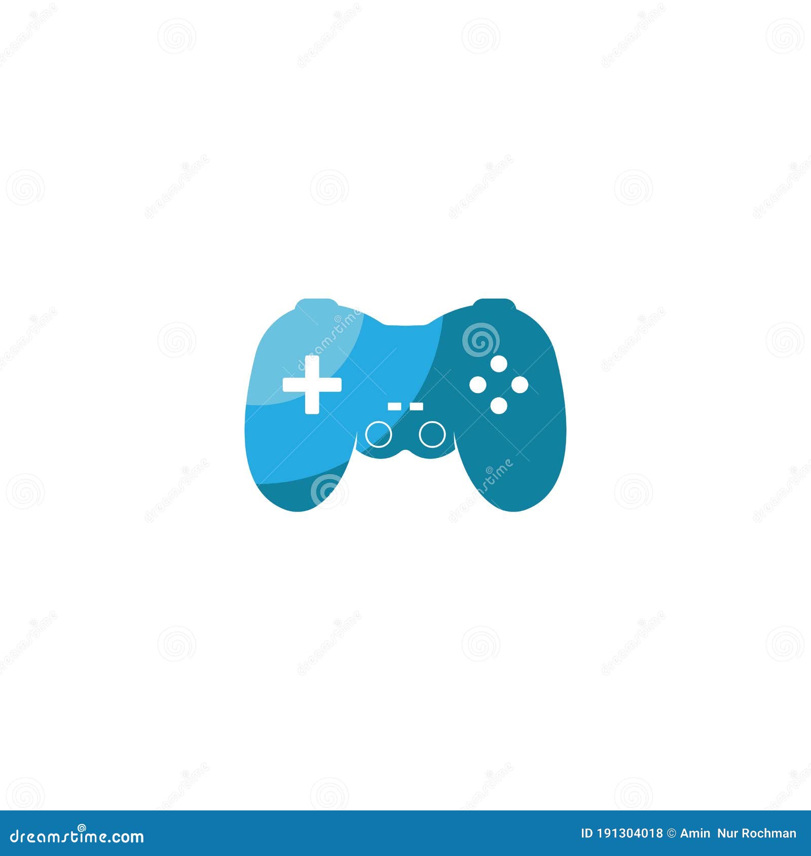 Joystick logo vector stock vector. Illustration of button - 191304018