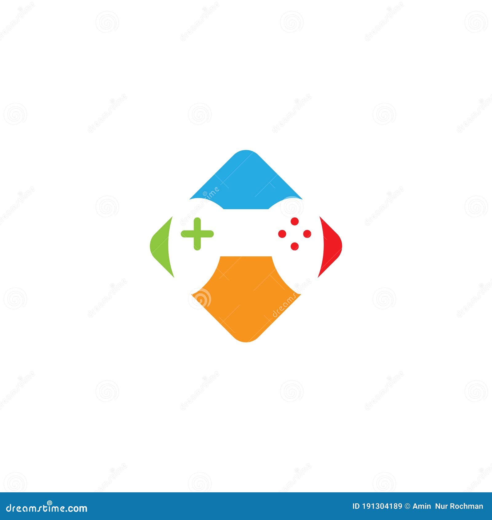 Joystick logo vector stock vector. Illustration of joystick - 191304189