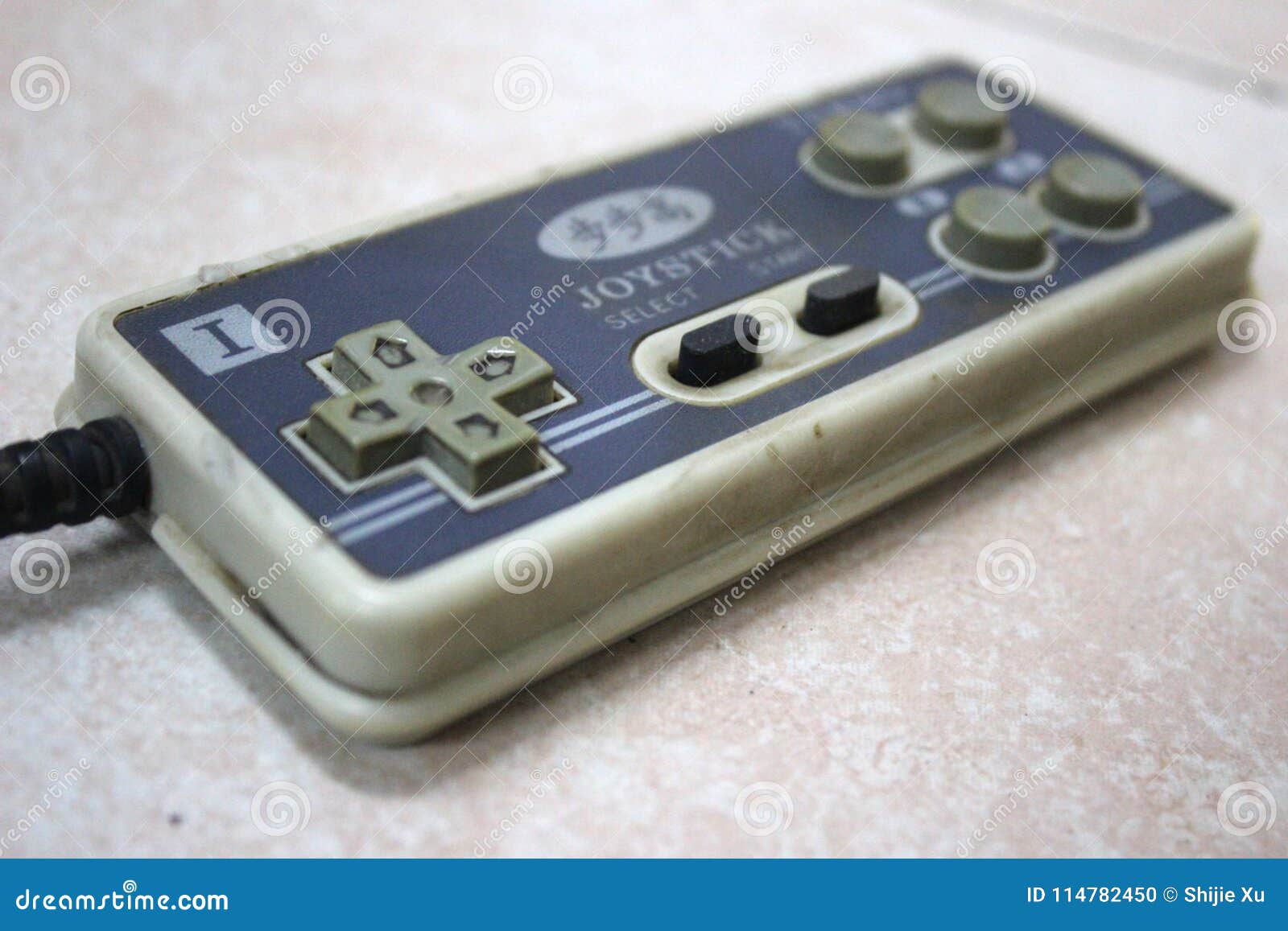 Joystick Nintendo Switch On A White Background. Handheld Game Console ...