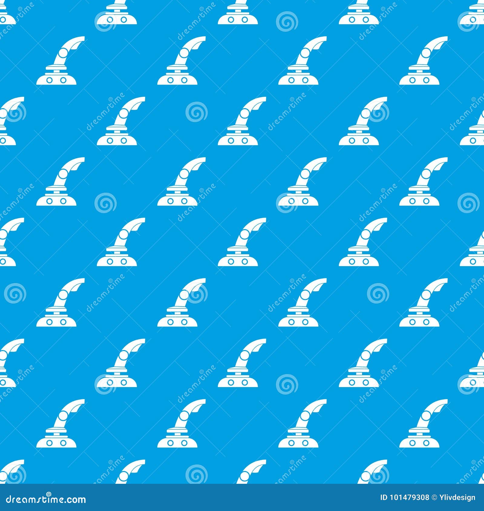Joystick Pattern Seamless Blue Stock Vector - Illustration of digital ...