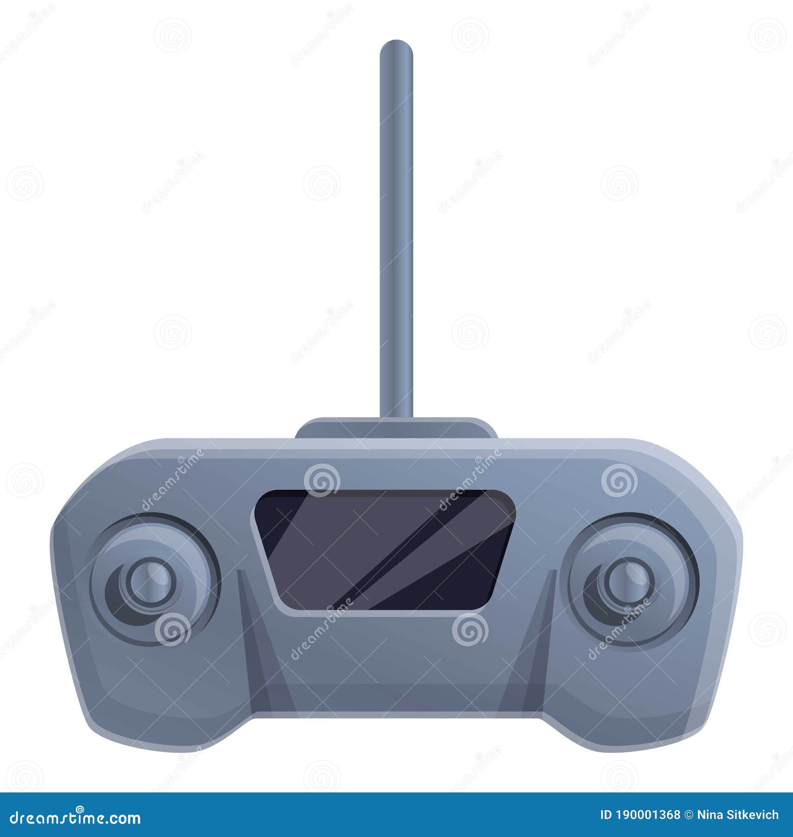 Joystick Remote Control Icon, Cartoon Style Stock Vector - Illustration ...