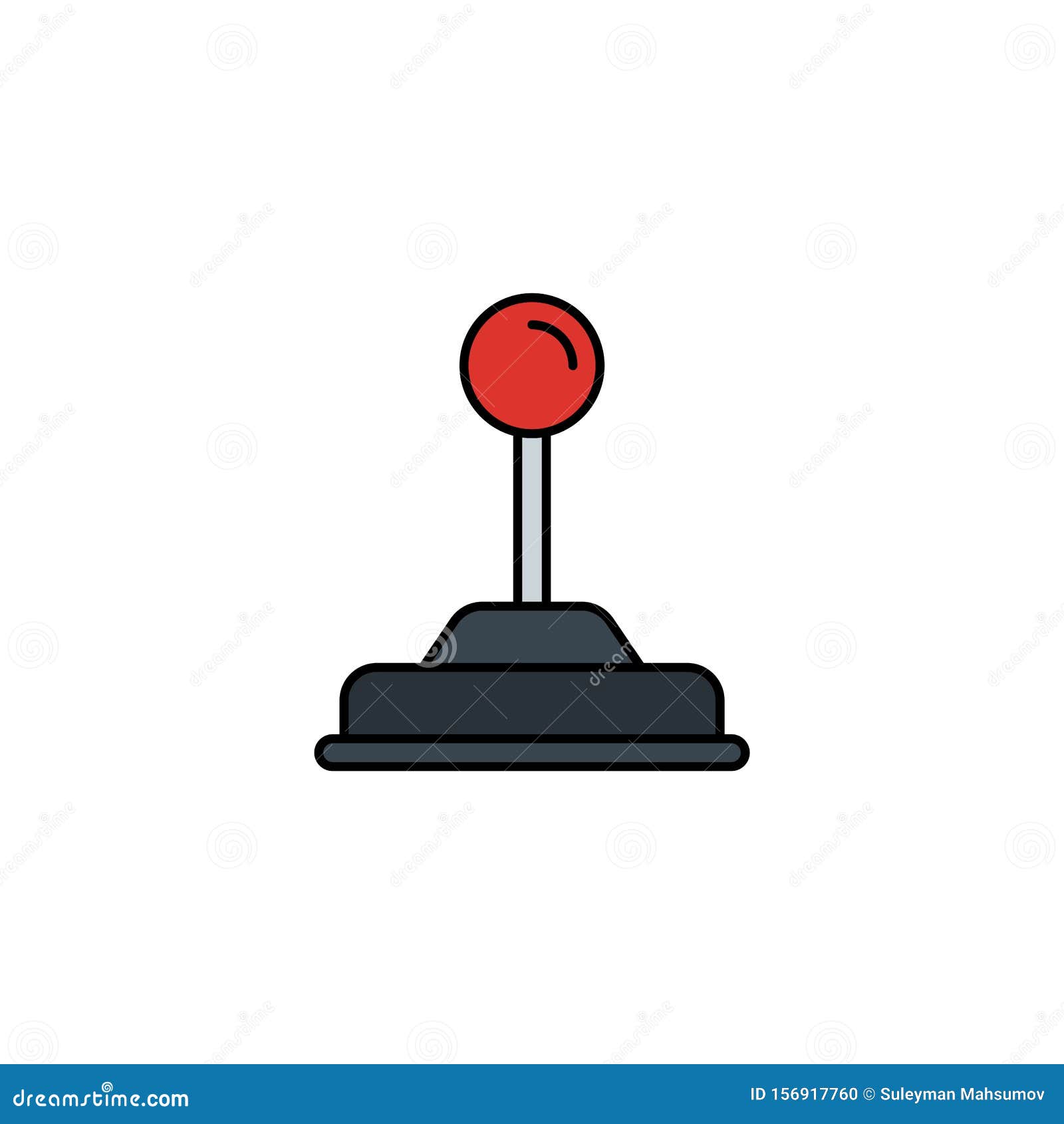 Joystick Vector Icon Sign Symbol Stock Illustration - Illustration of ...