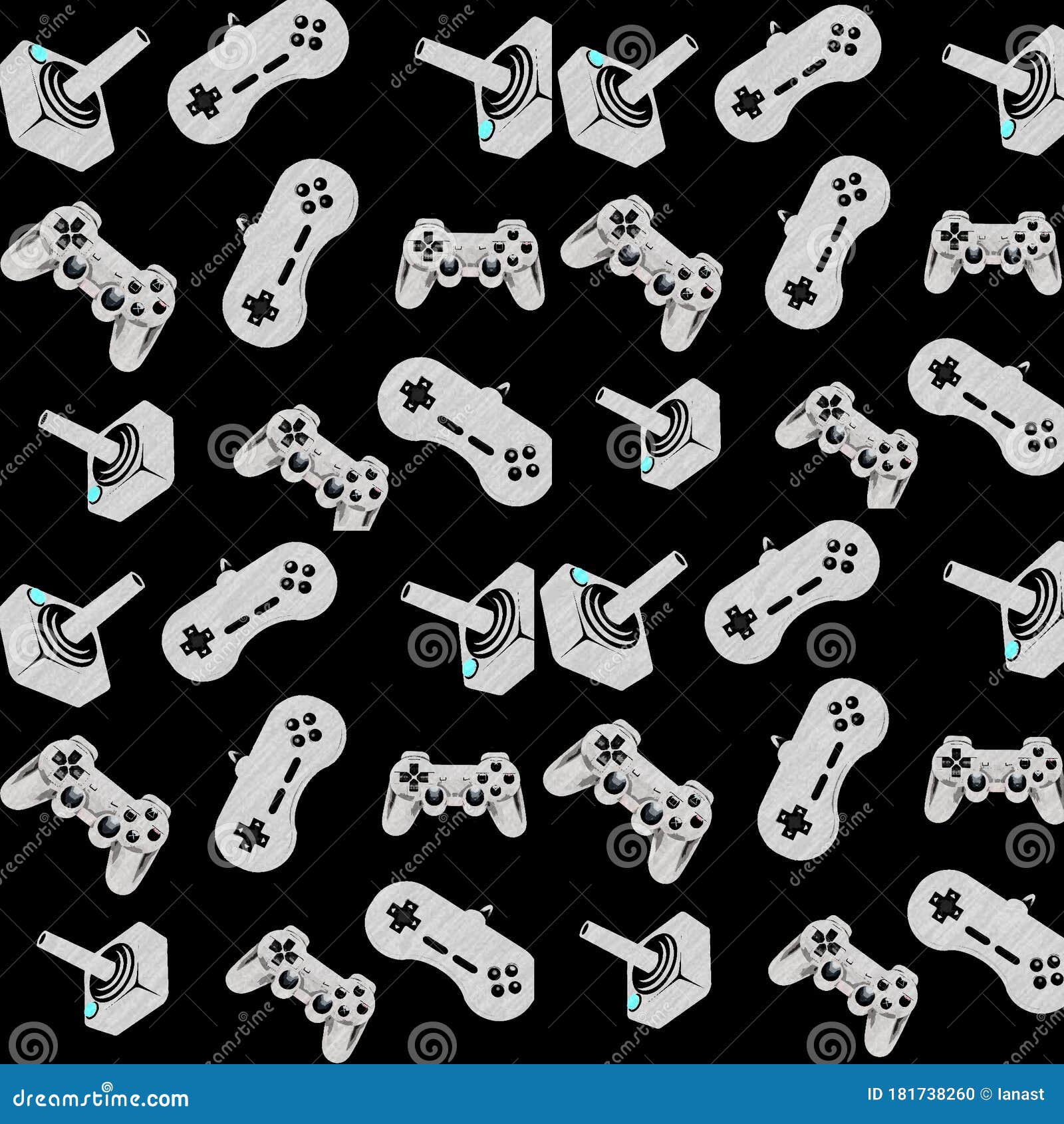 Joysticks Pattern. Background. Gamer. Gamers. Games. Play. Joy ...