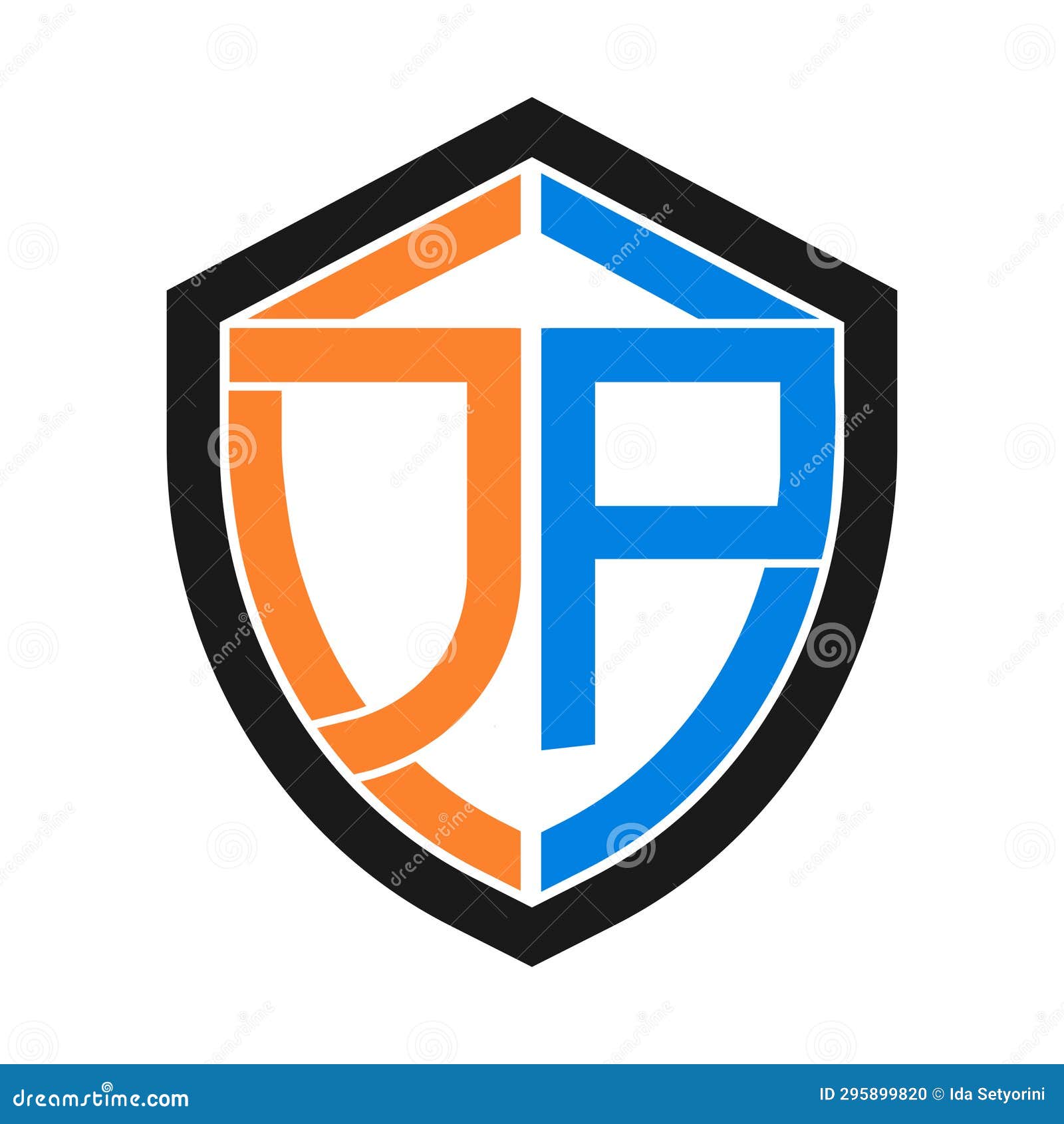 Jp letter logo vector stock illustration. Illustration of alphabet ...