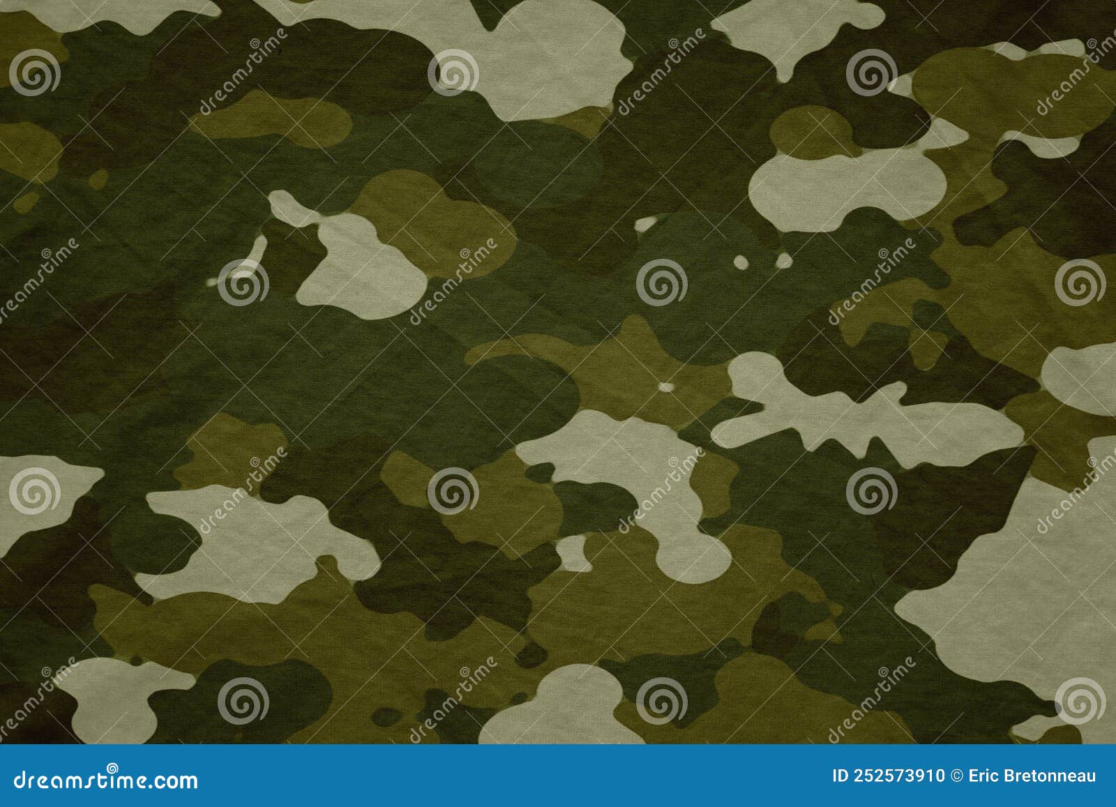 Realistic Military Camouflage Canvas Fabric Texture Stock Photo - Image ...