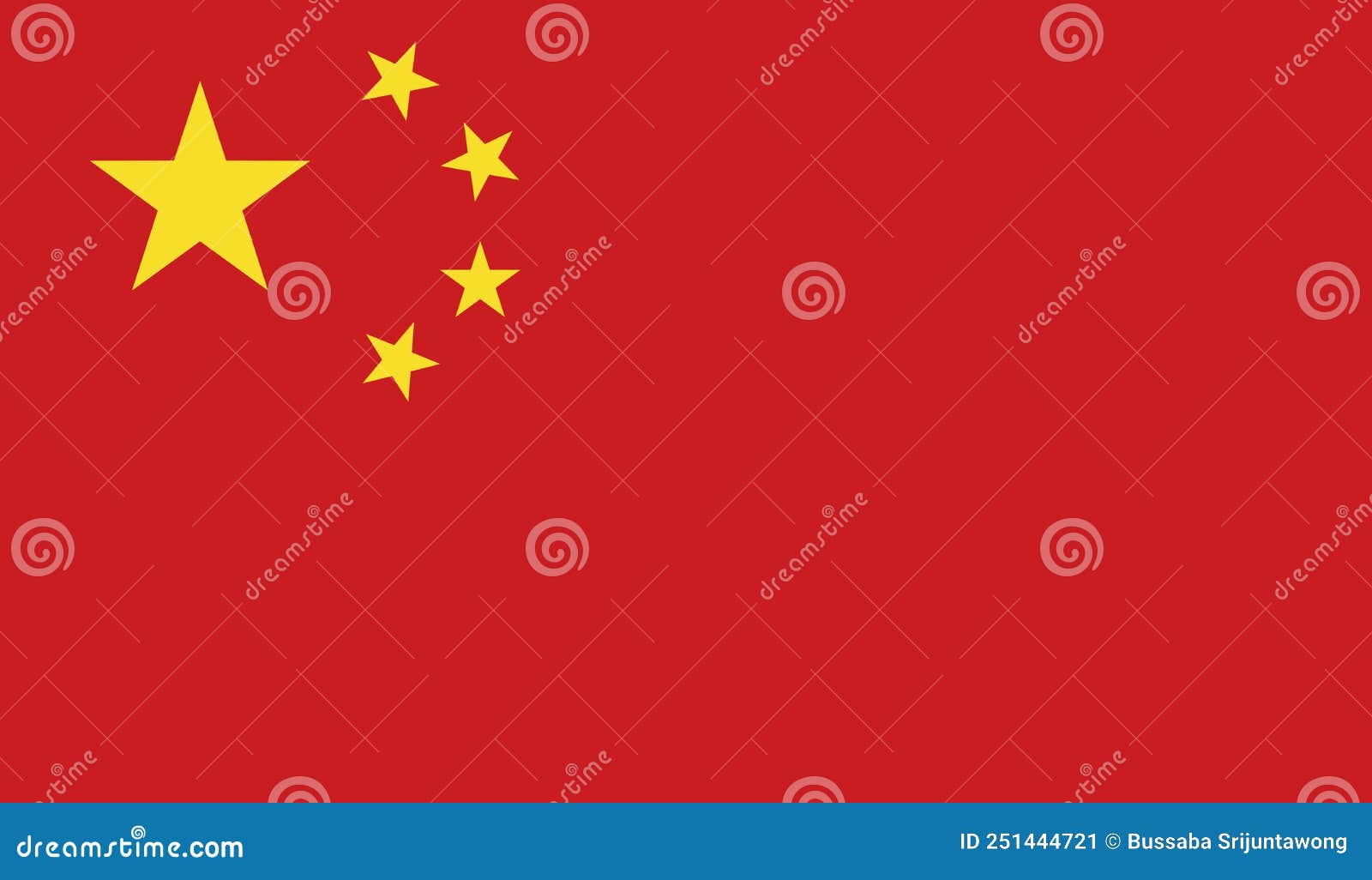 JPG Illustration of the Flag of China Stock Illustration - Illustration ...