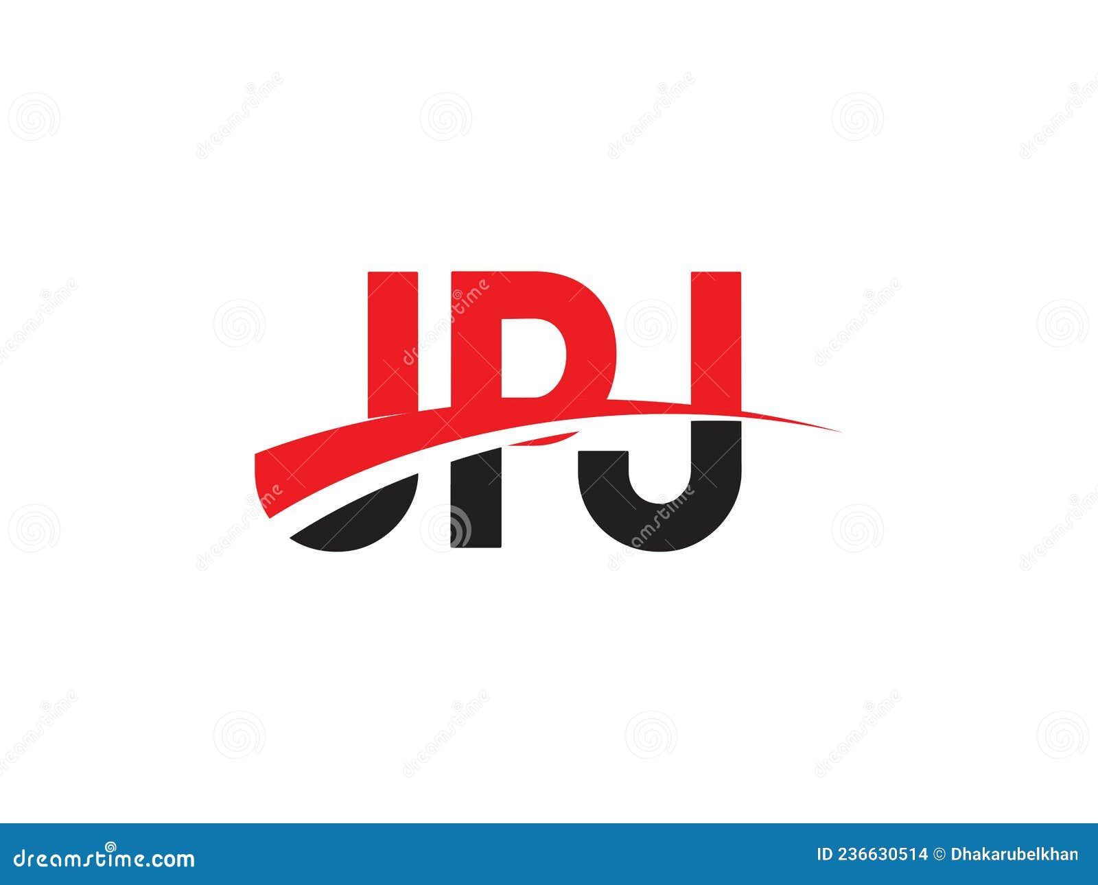 JPJ Letter Initial Logo Design Vector Illustration Stock Vector ...