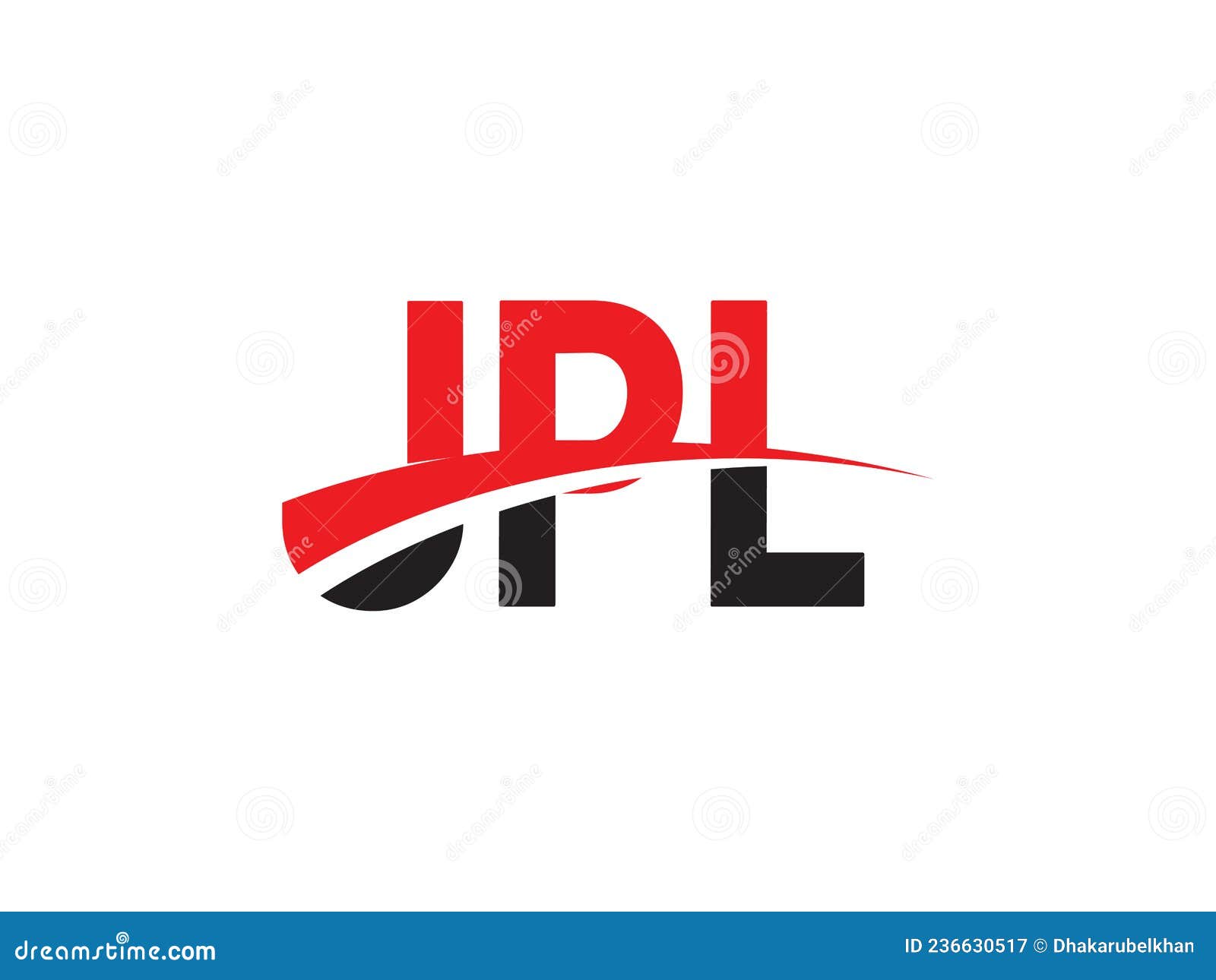 JPL Letter Initial Logo Design Vector Illustration Stock Vector ...